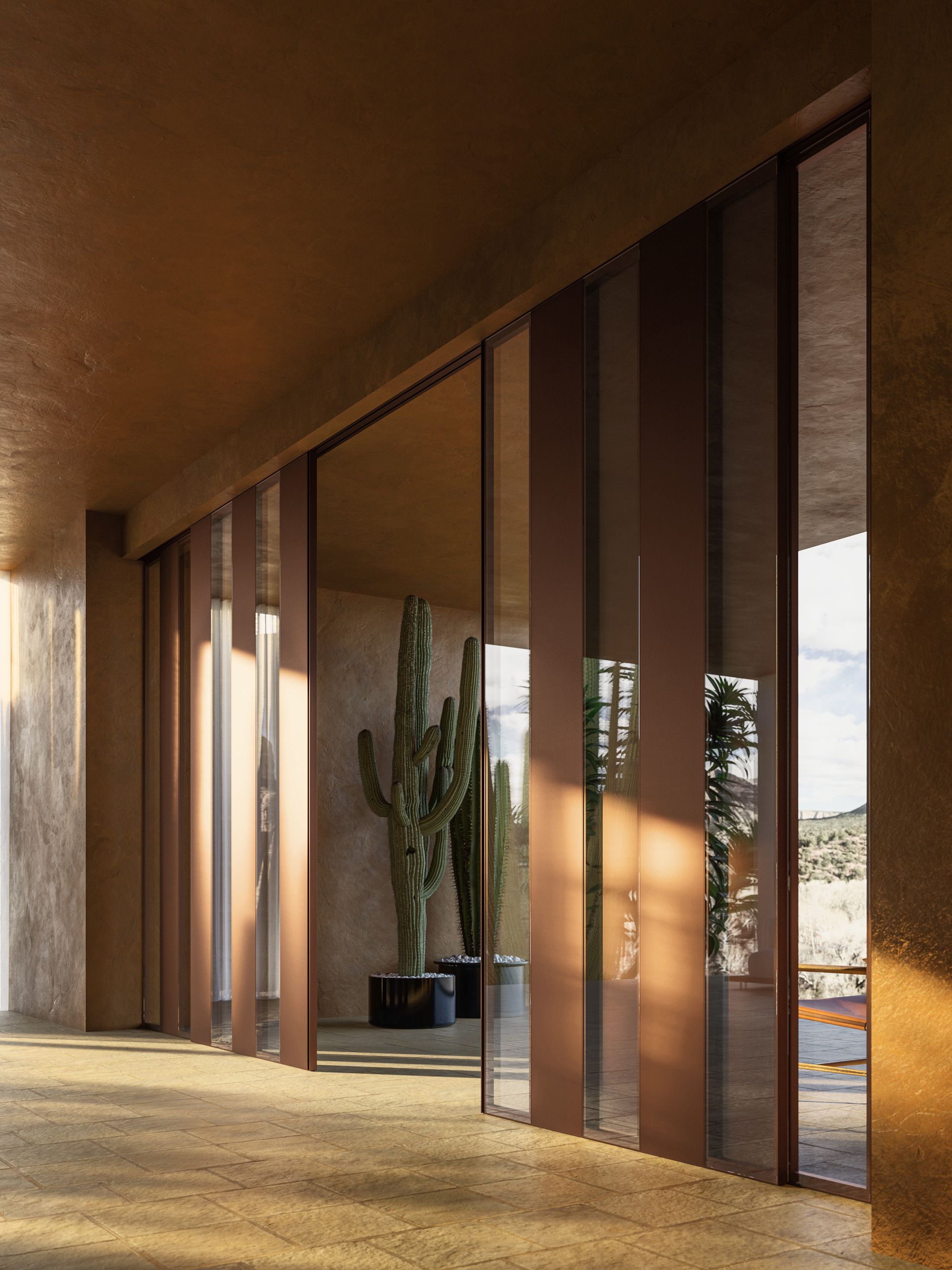 ADL glass partitions to divide and connect spaces