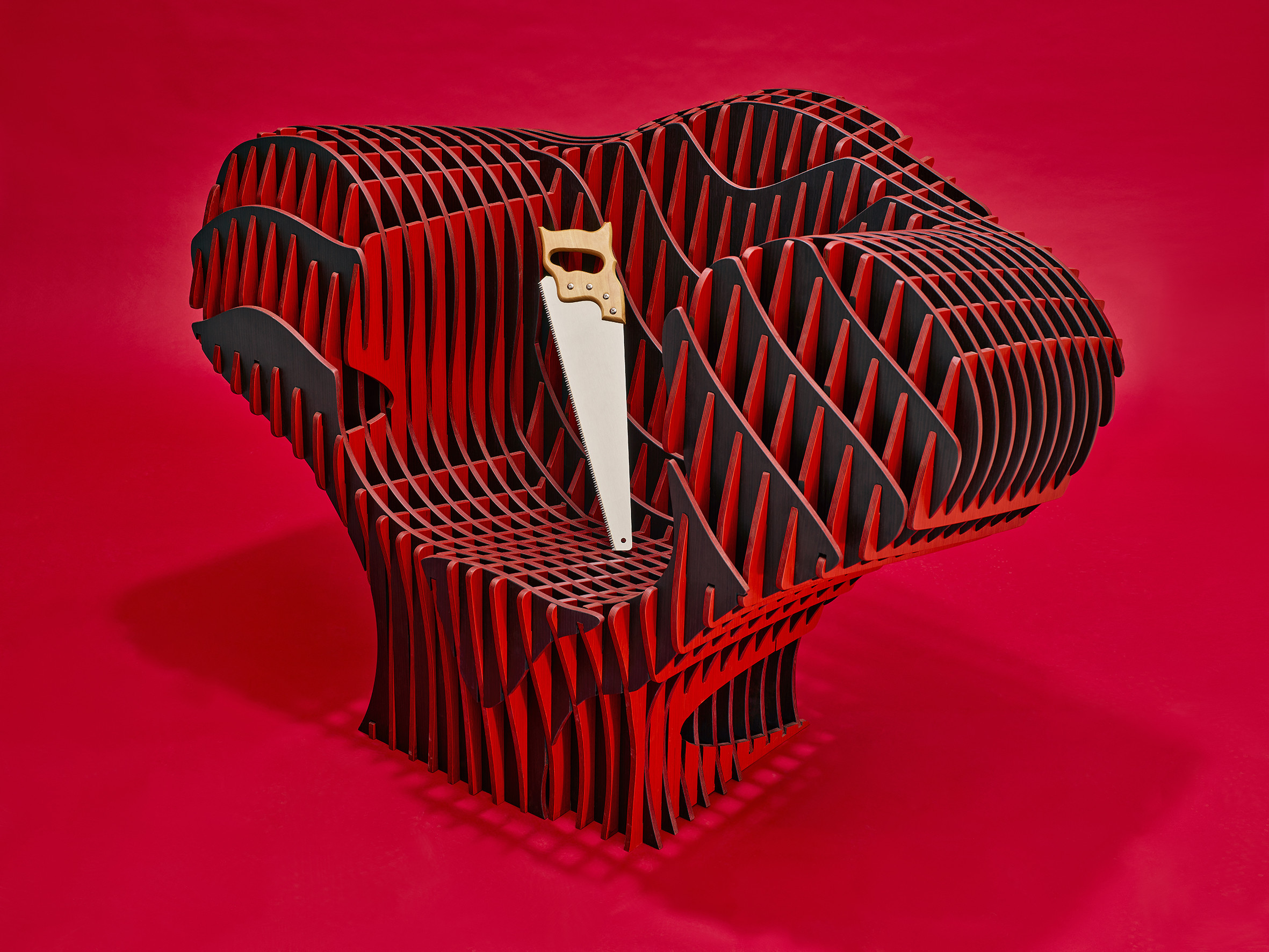 Alpi wood according to Ron Arad: the 'If I were a carpenter' project