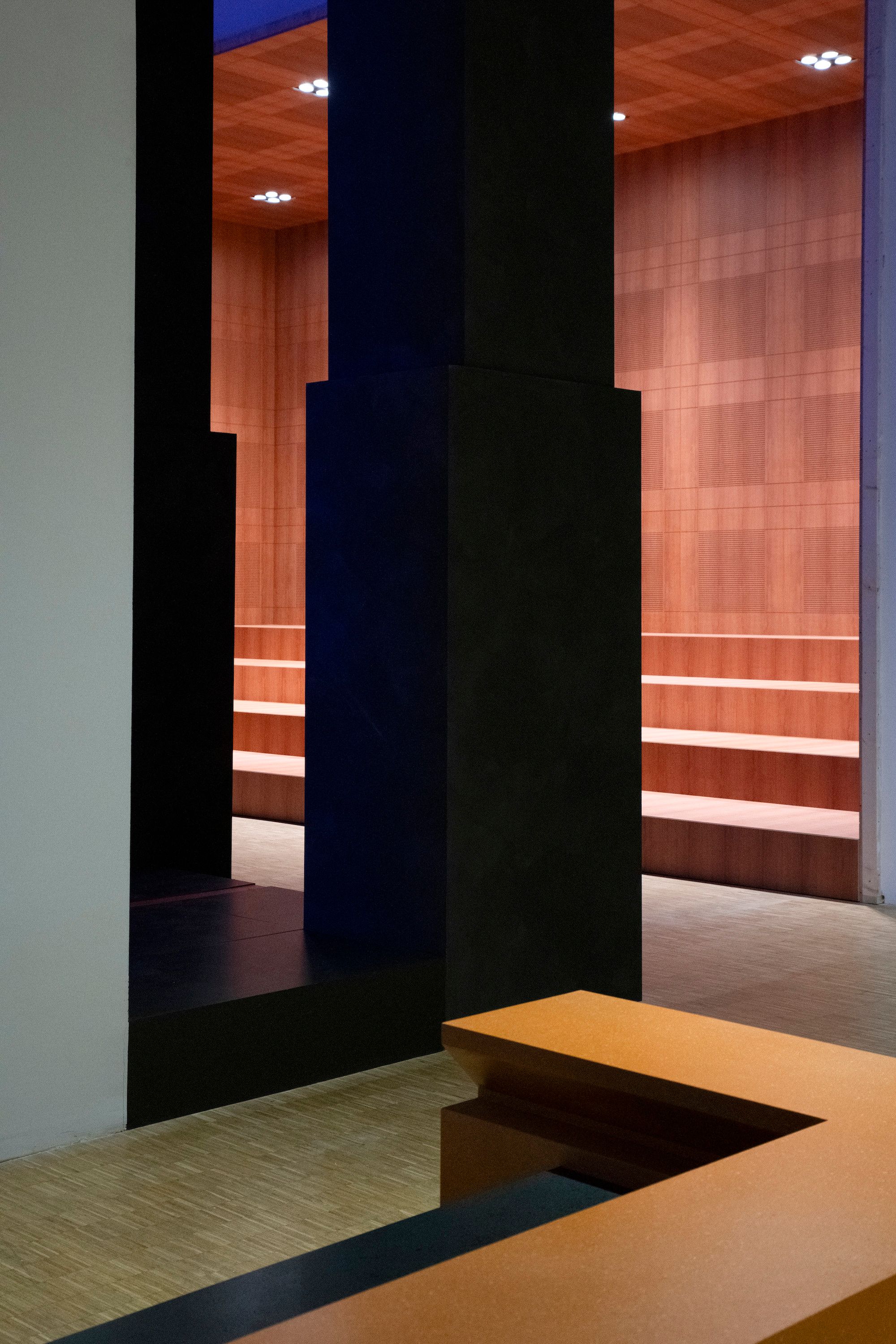 The Abet Laminati decorative laminates for the Gae Aulenti exhibition ...