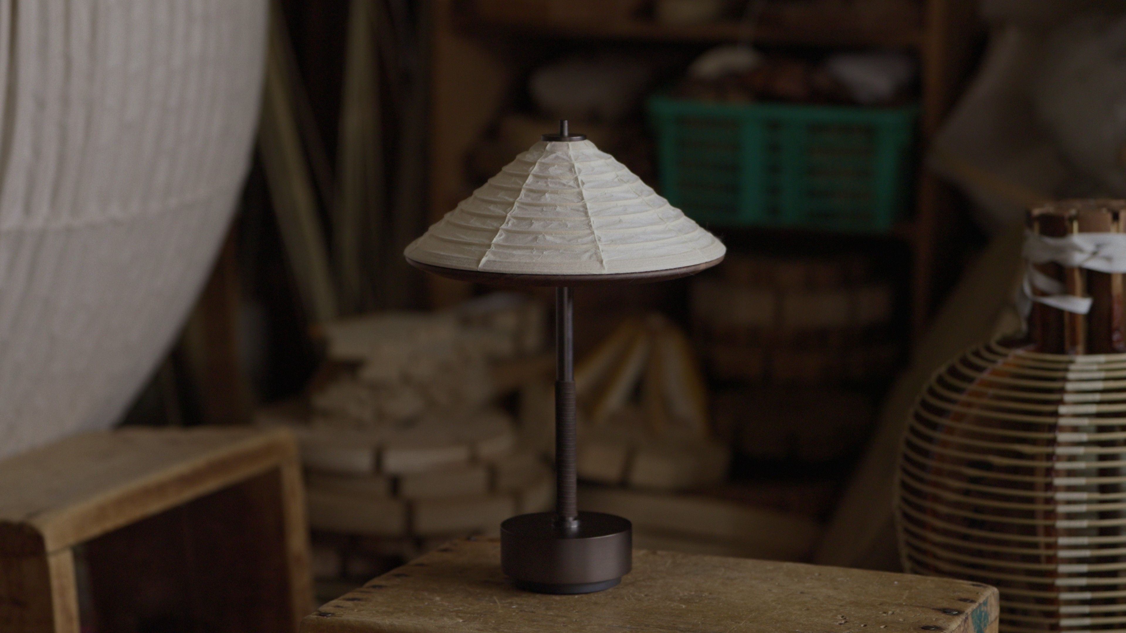 The new Ambientec table lamp designed by Norm Architects