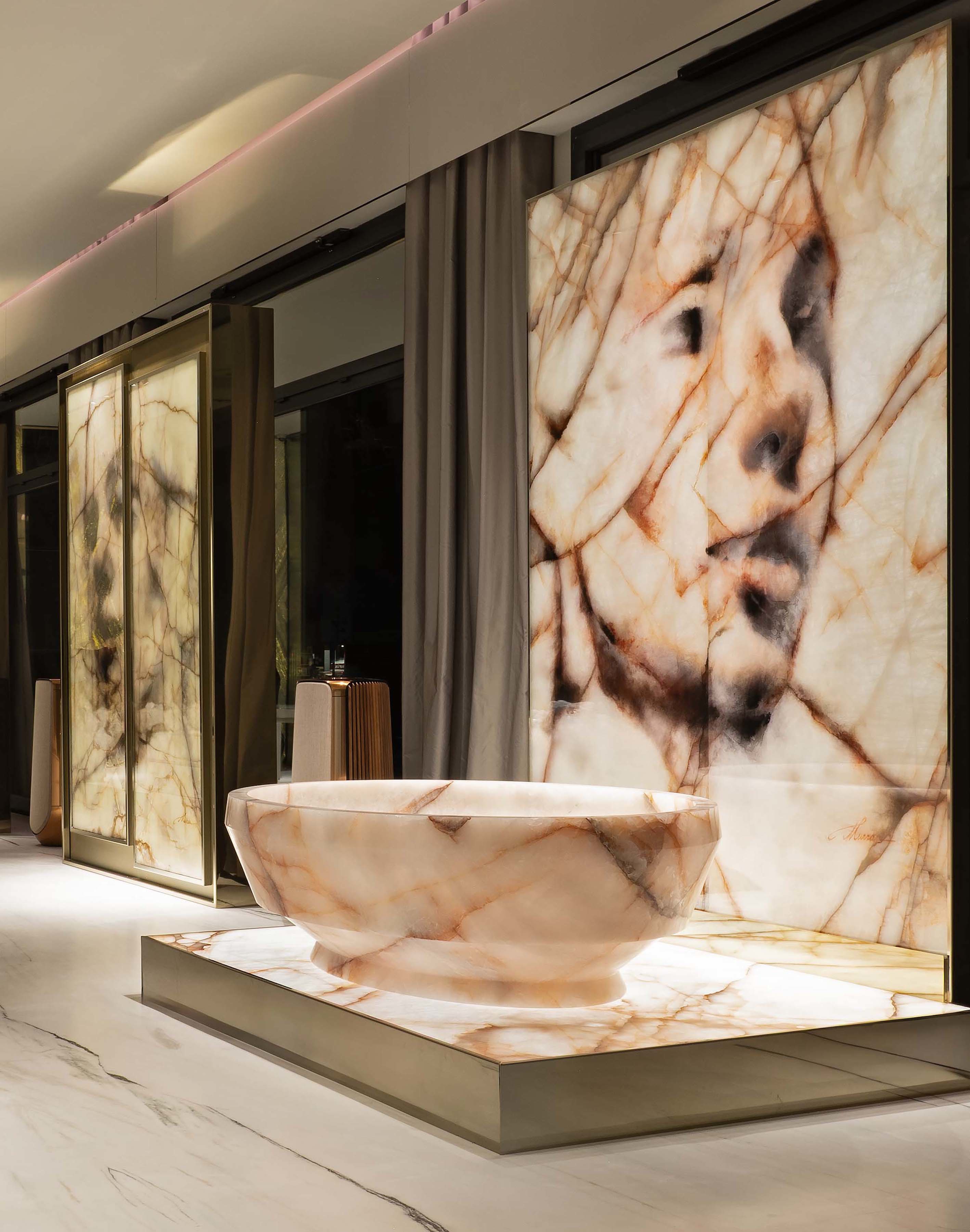MDW 2025: Murran Billi's works in Antolini natural stone