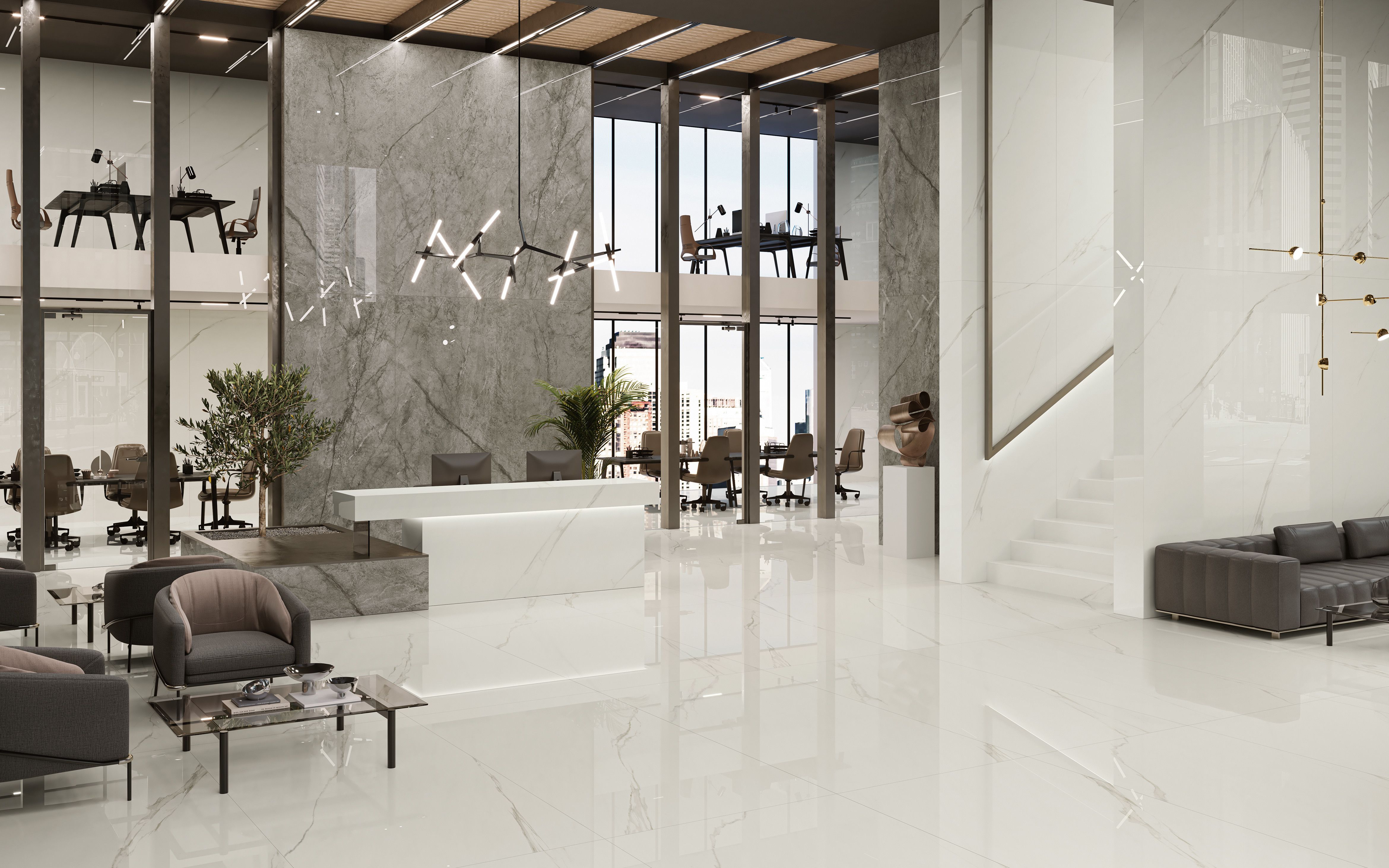 Marvel Meraviglia porcelain stoneware wall tiles by Atlas Concorde