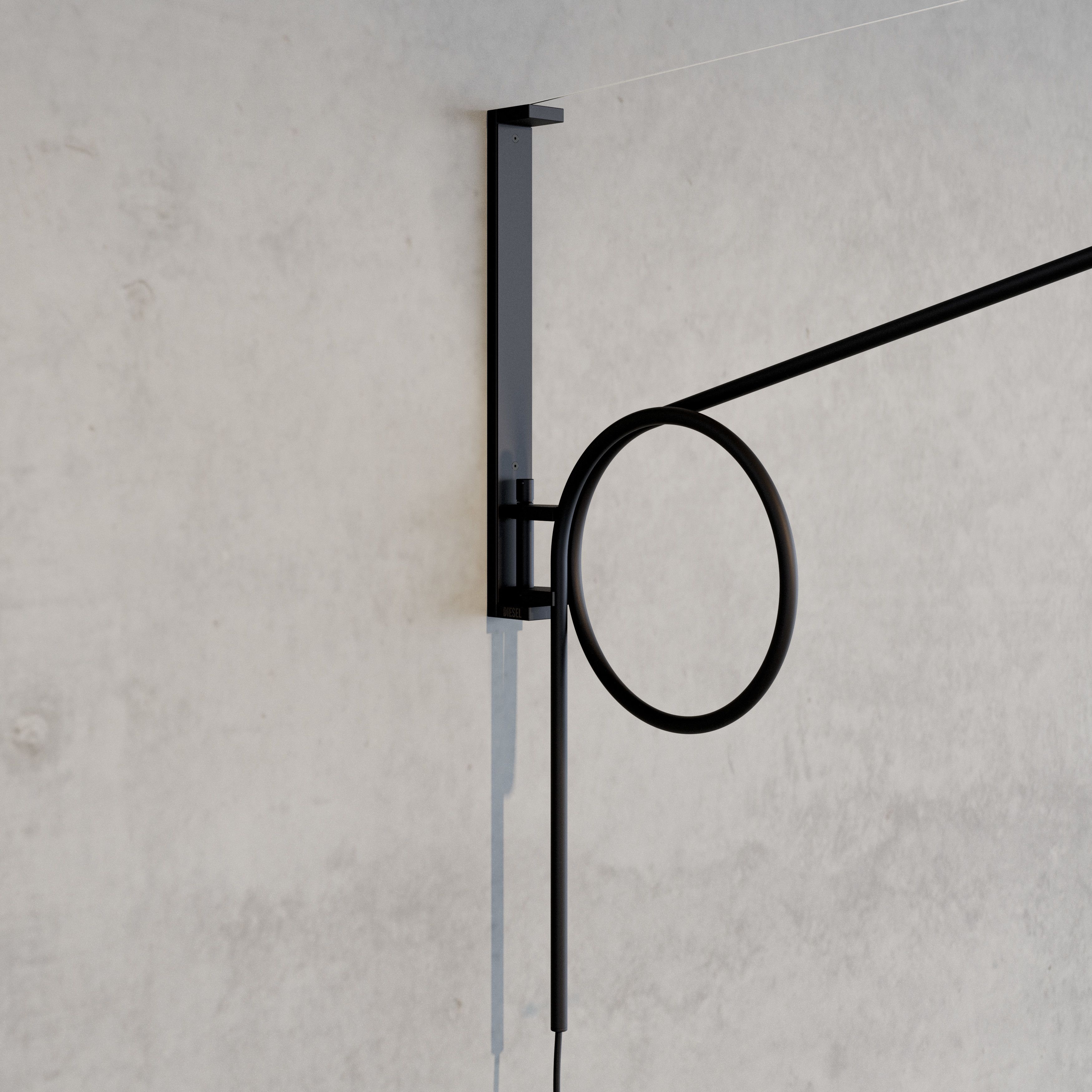 The new Spring arm lamp by Diesel Living with Lodes