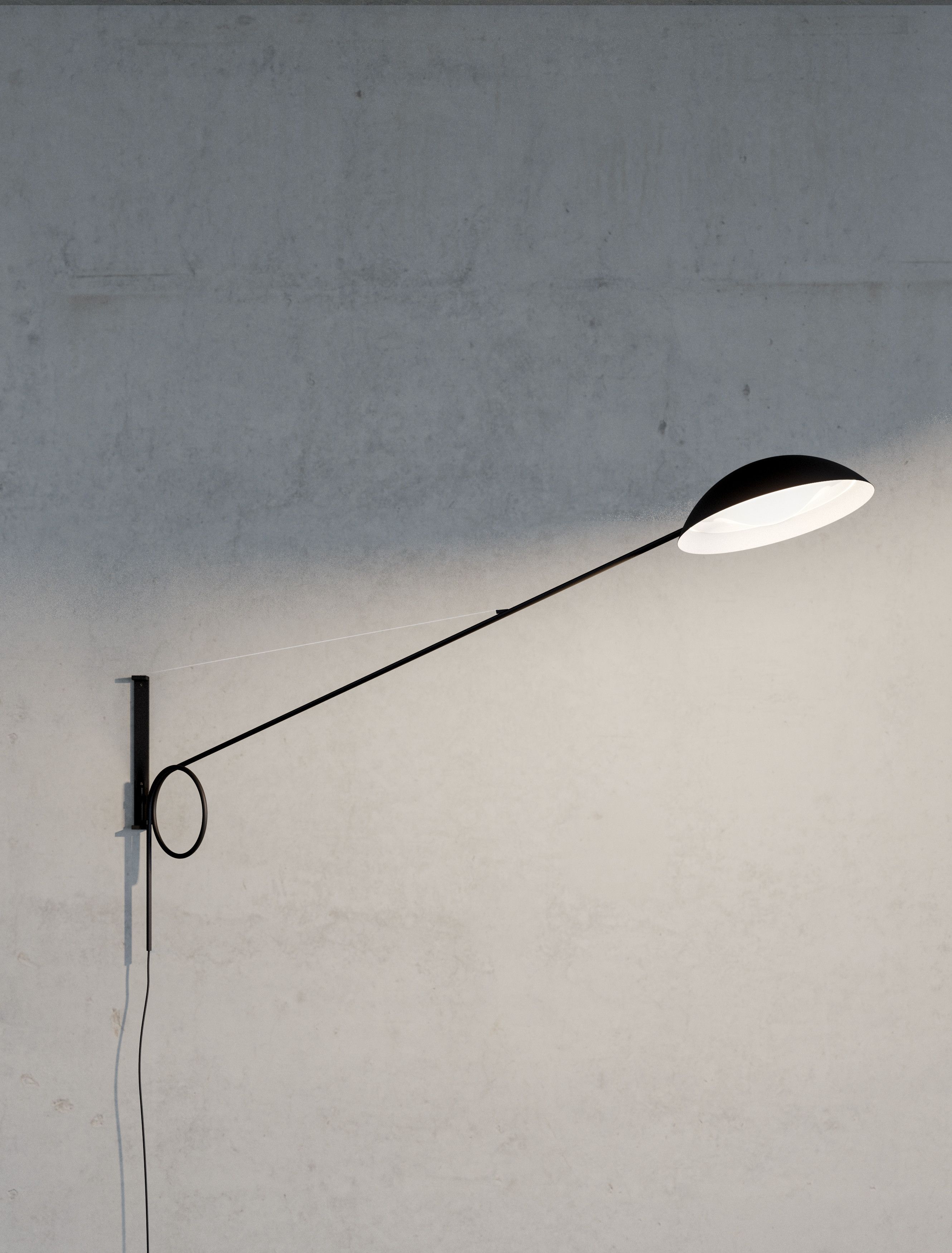 The new Spring arm lamp by Diesel Living with Lodes