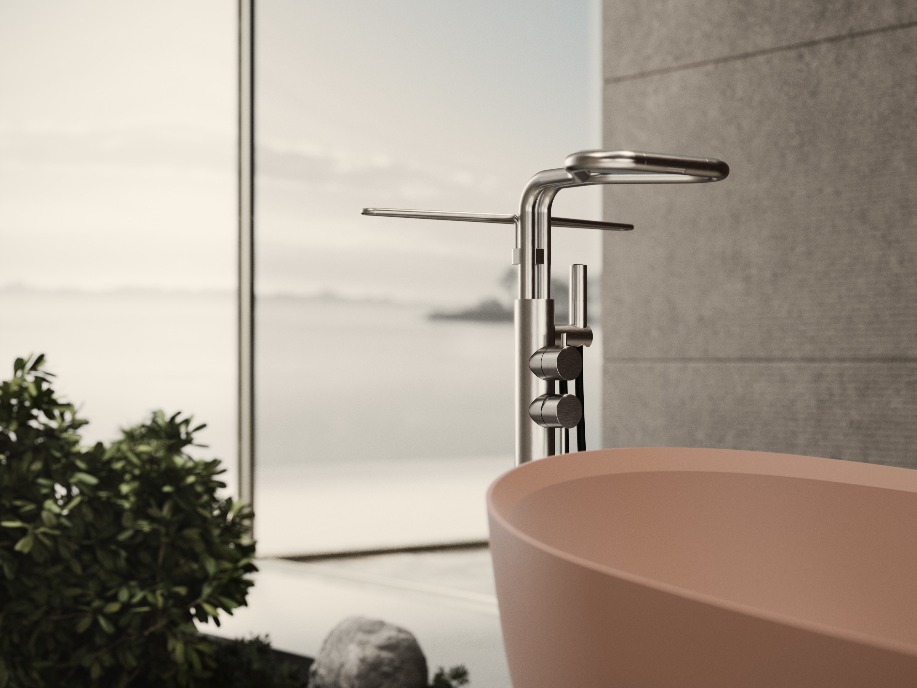 Disenia accessories and whirlpool baths at Cersaie 2024