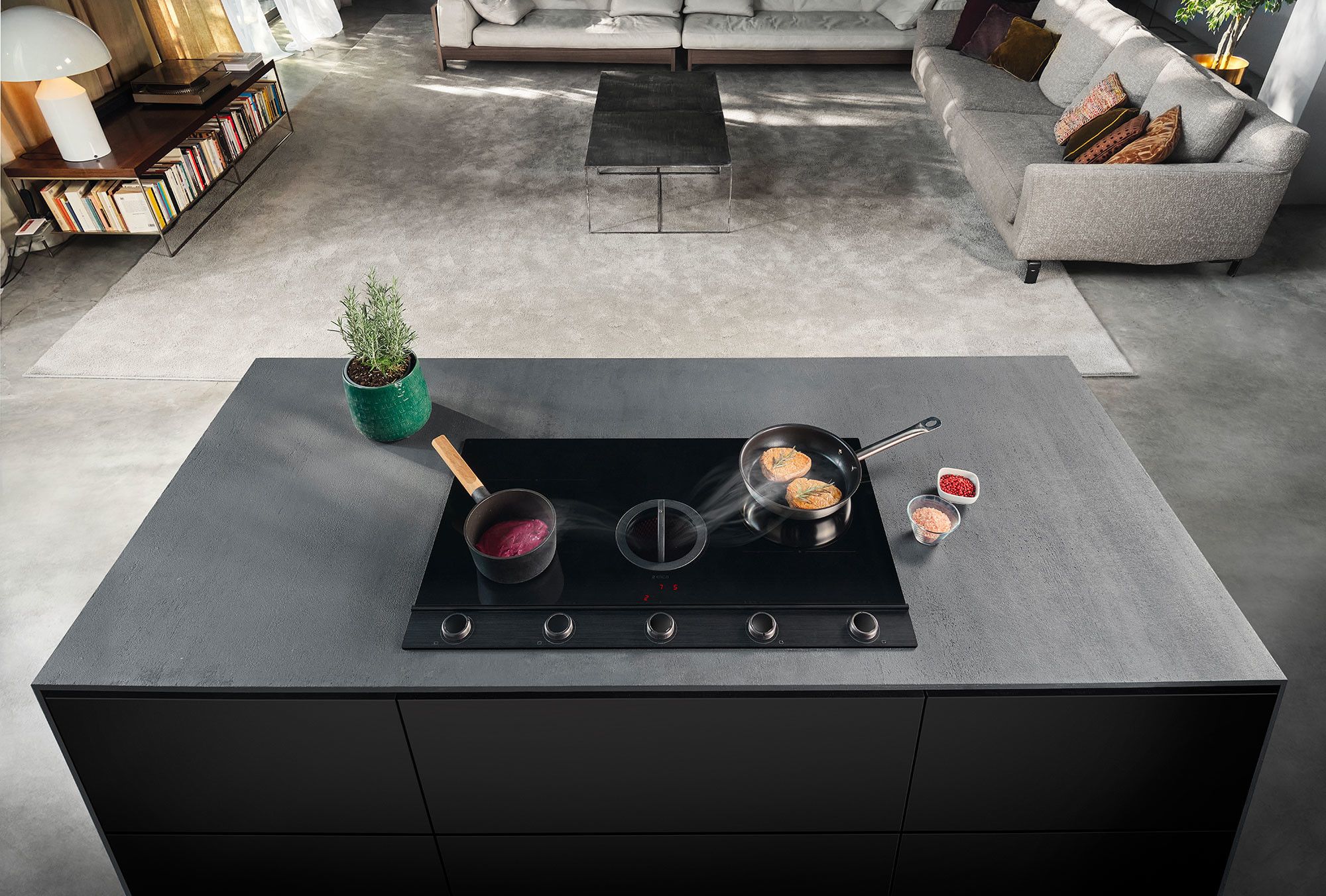 NikolaTesla extraction hobs by Elica