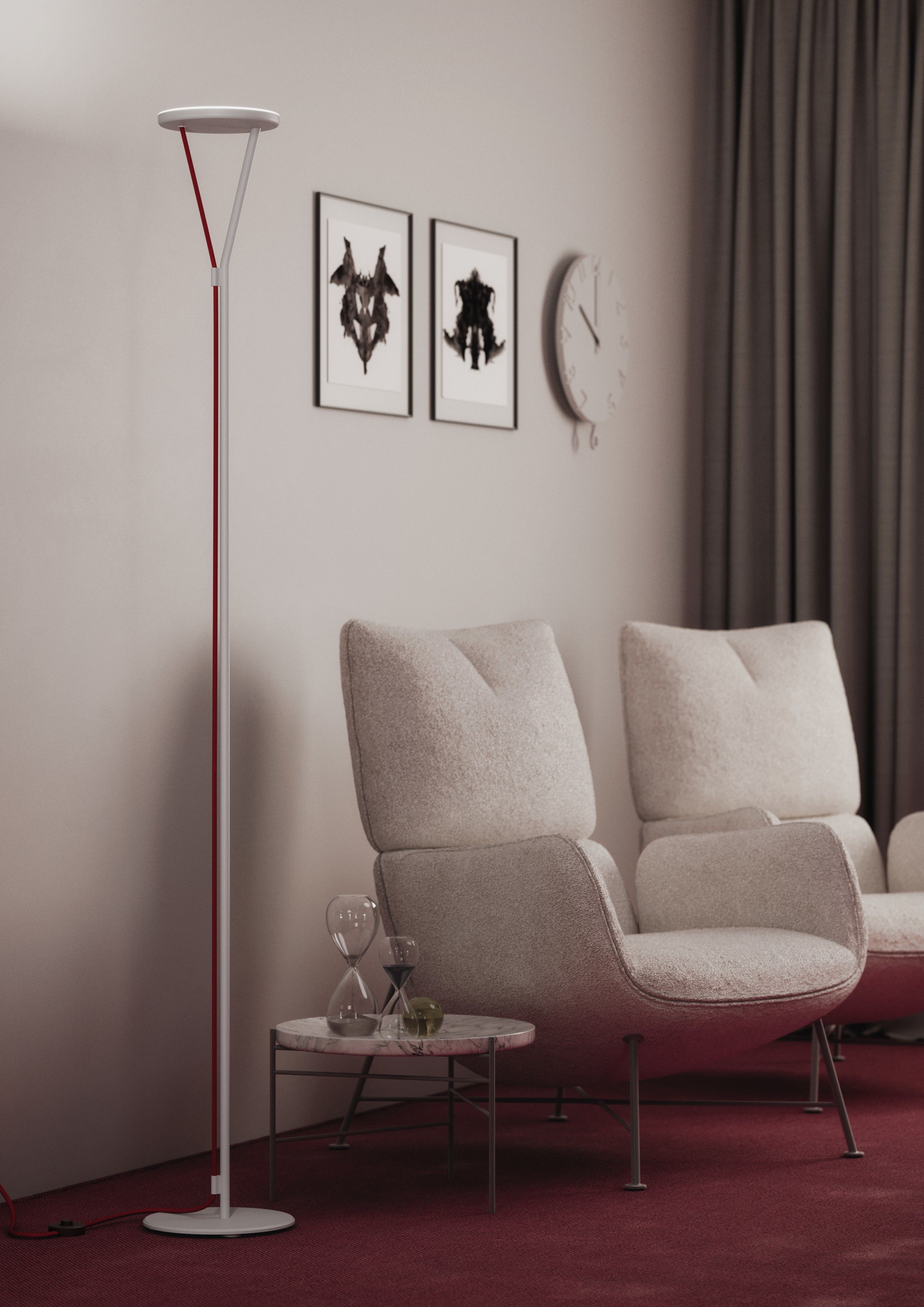 Fabbian Floor Lamps is inspired by nature