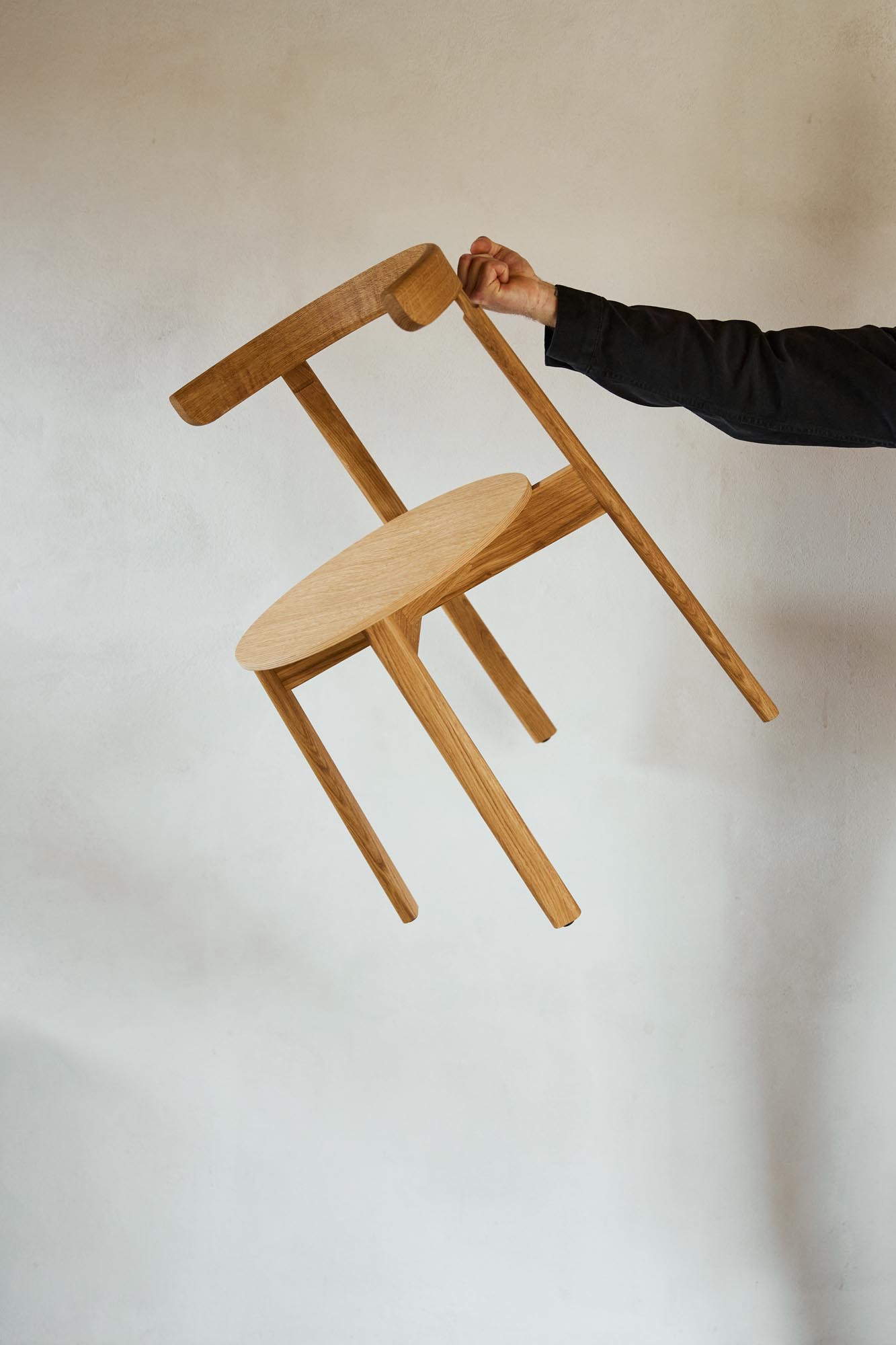 The Lunar Chair, by Jonas Herman of Danish brand Herman Studio for Form ...