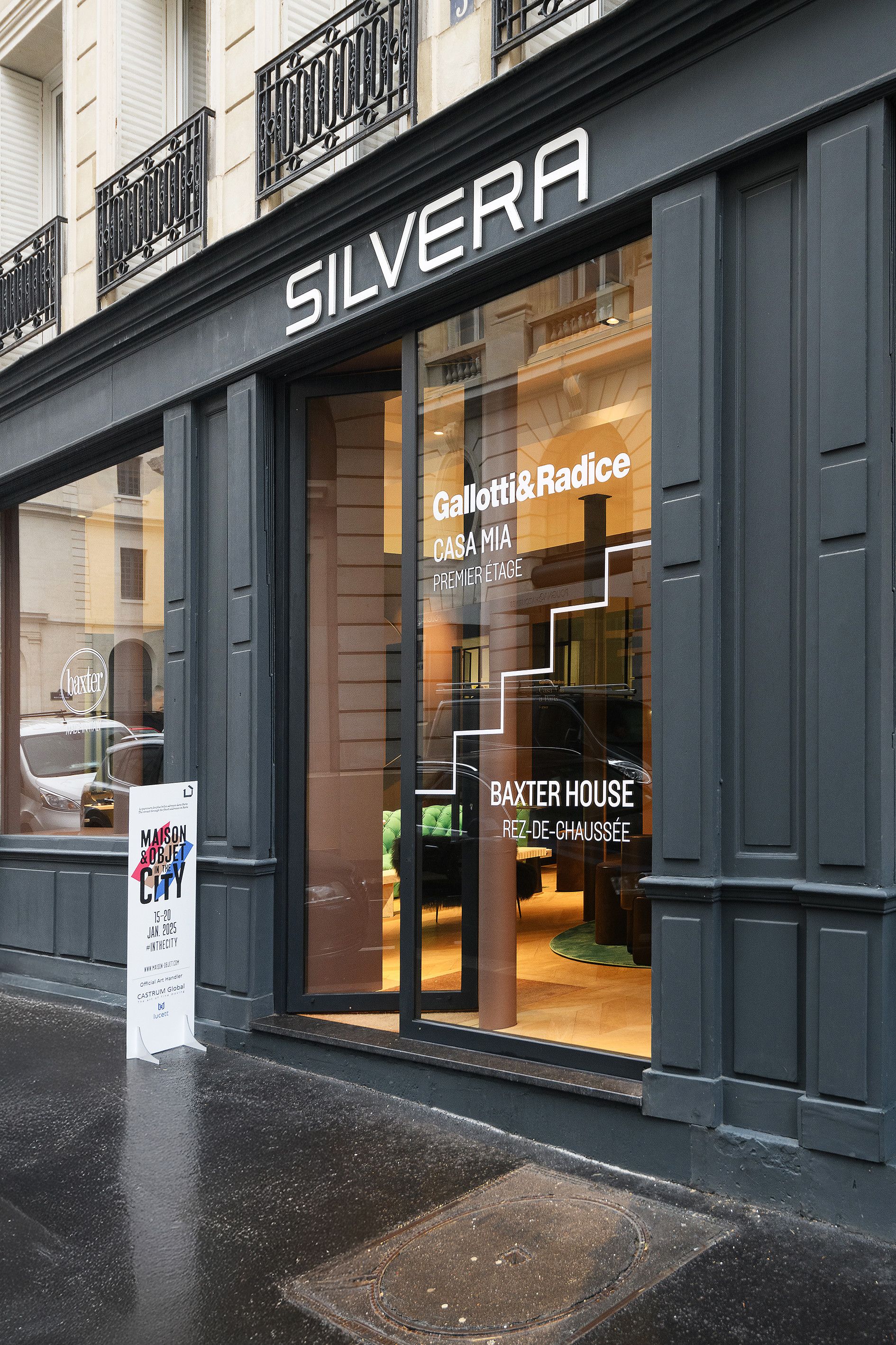 The new Gallotti&Radice showroom in the heart of Paris