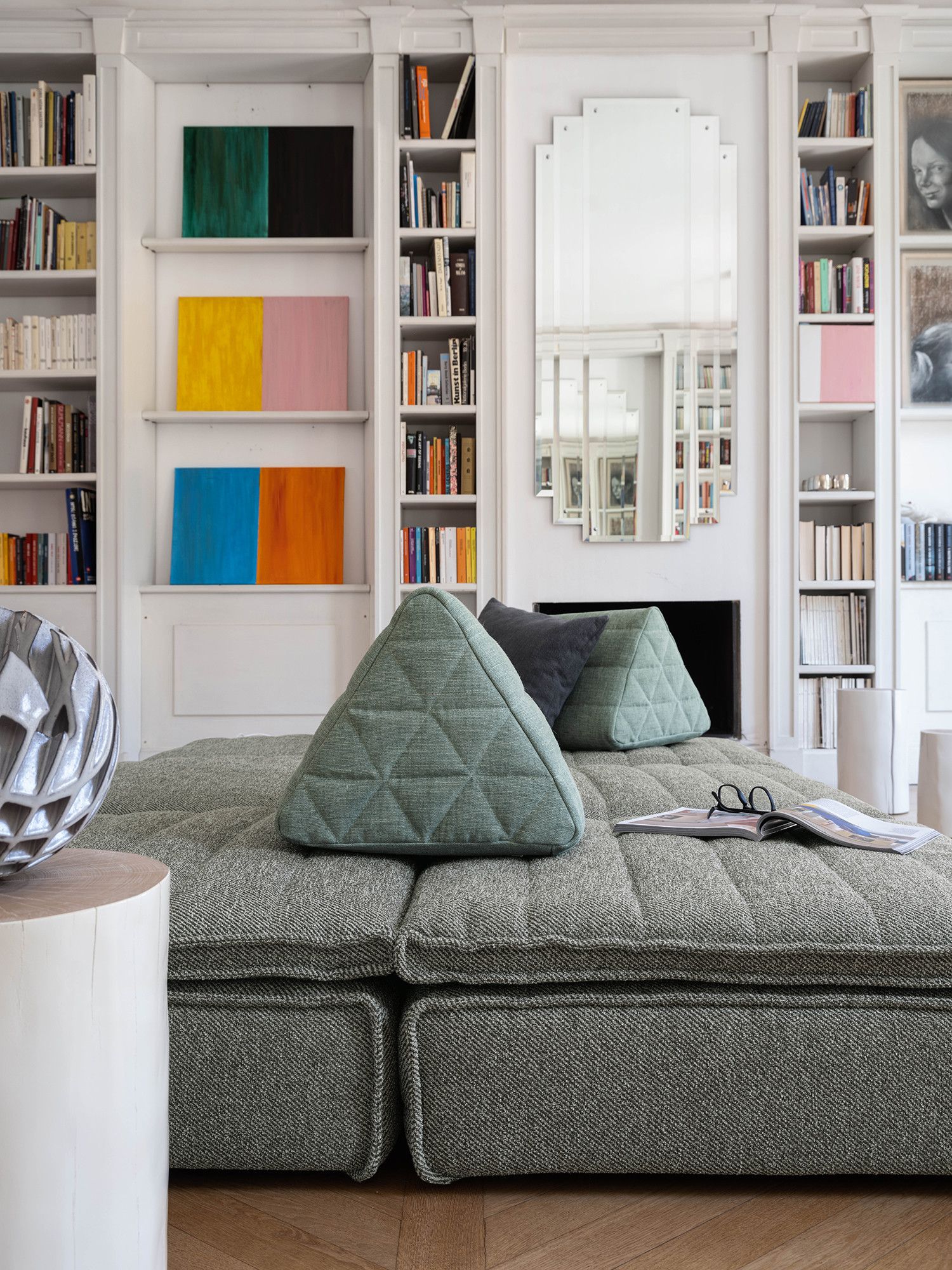 The Samet modular sofas designed by Federica Biasi for Gervasoni