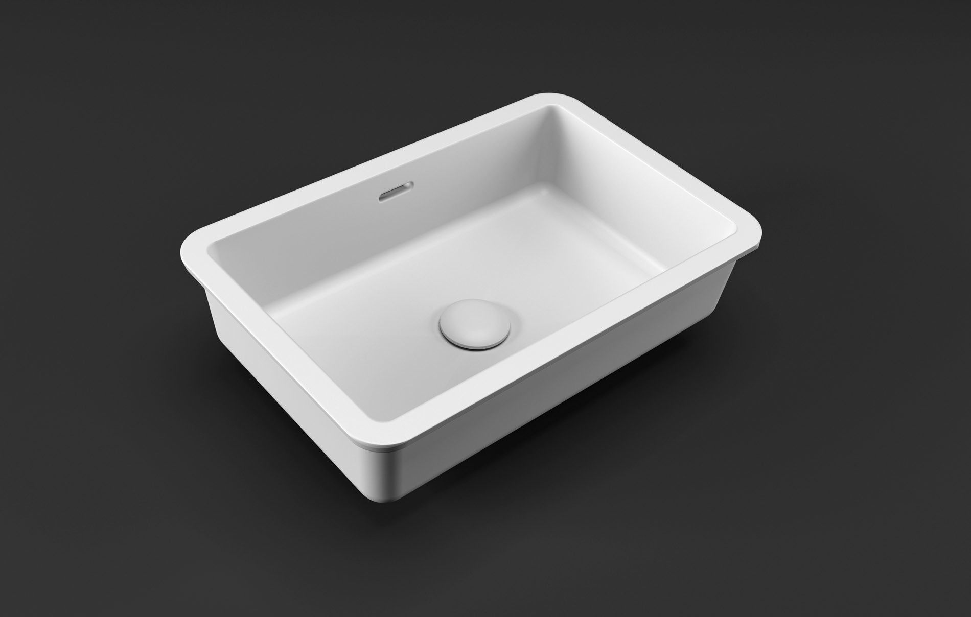 The new HIMACS Solid Surface undermounted basins