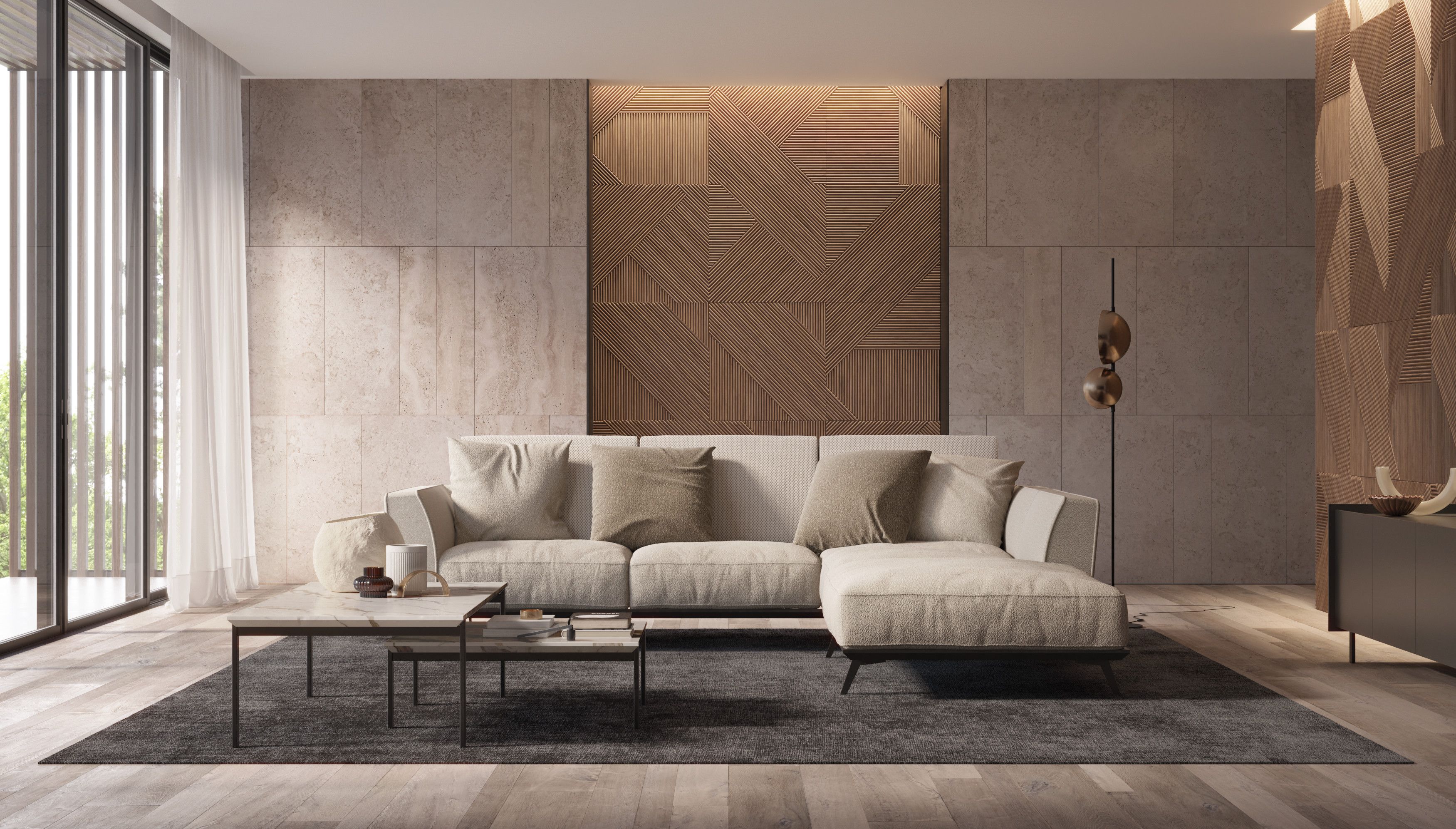 LINE-UP tables and LINE coffee tables by Matrix International designed ...