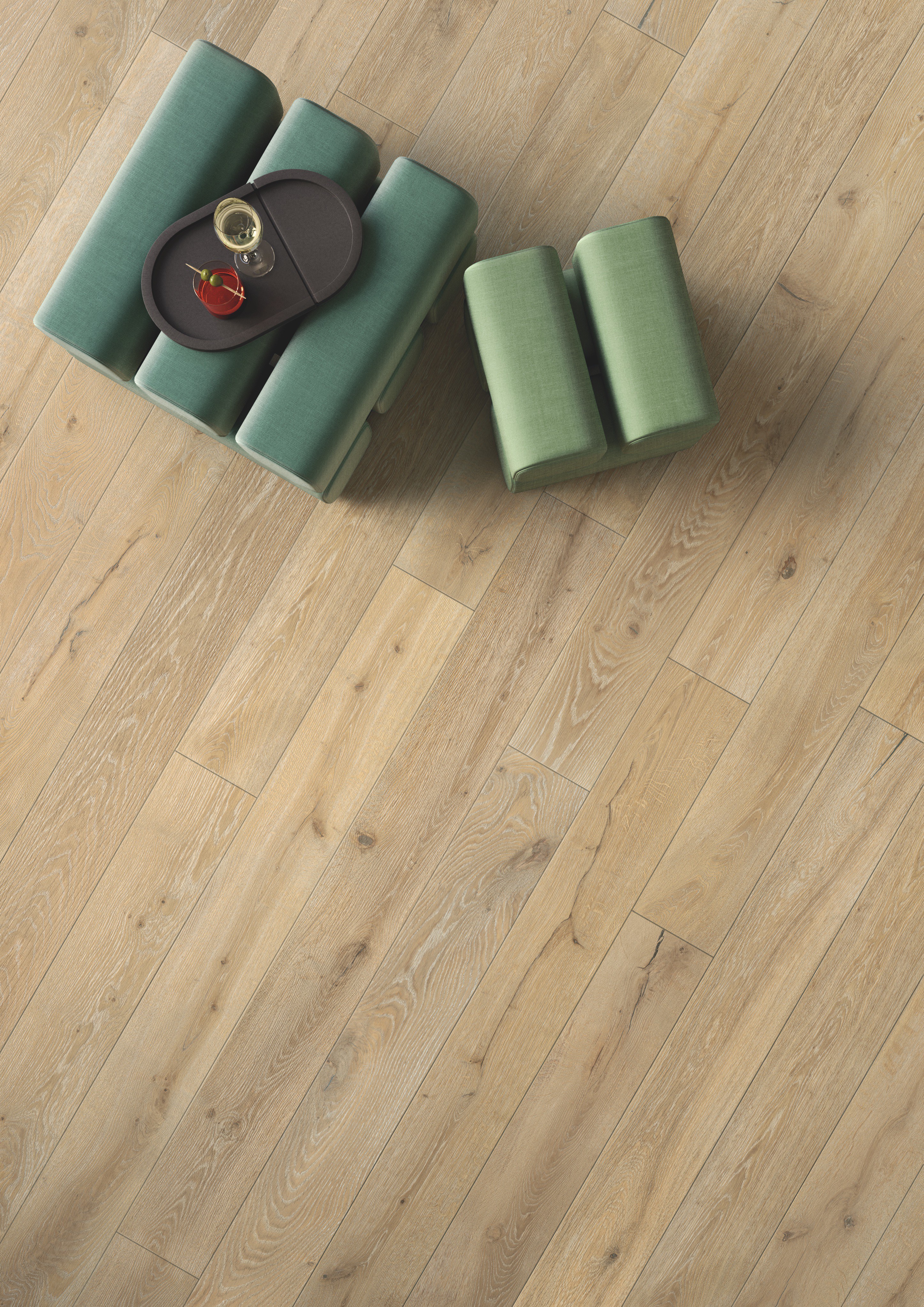 Unica is the new Keope wood-effect stoneware covering