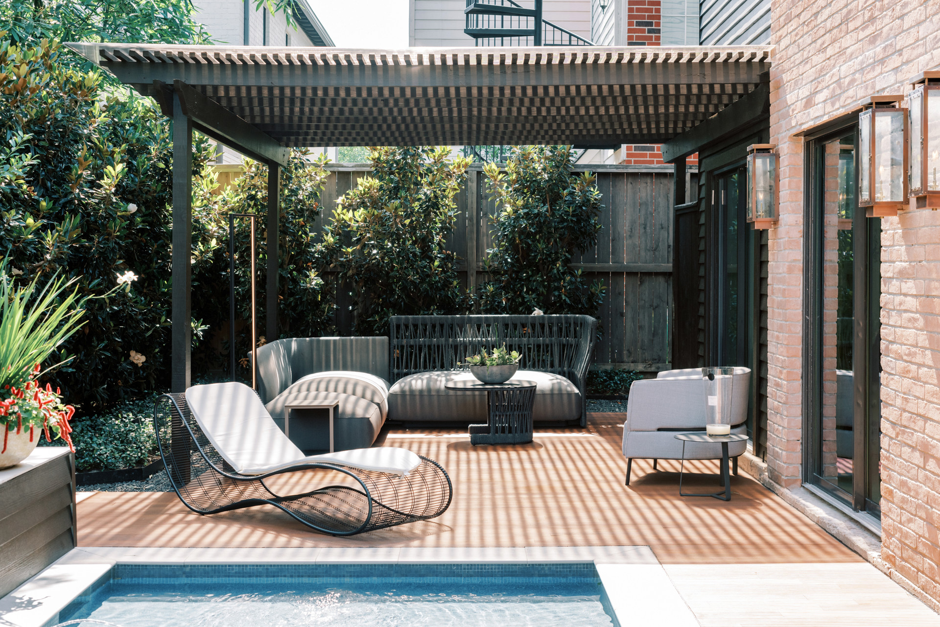 Listone Giordano Outdoor Parquet in Teak and Ash