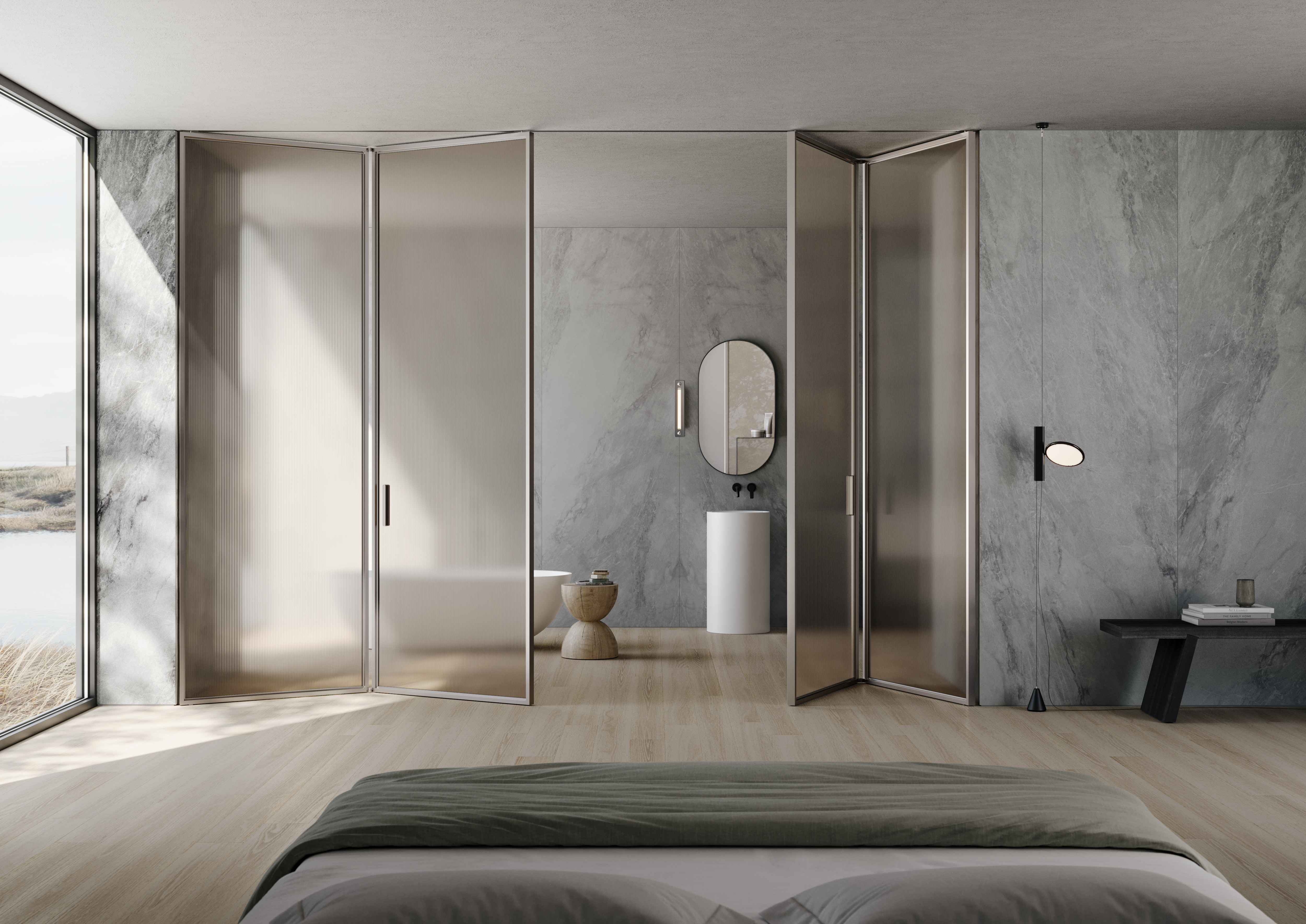 New finishes for Lualdi doors designed by Piero Lissoni