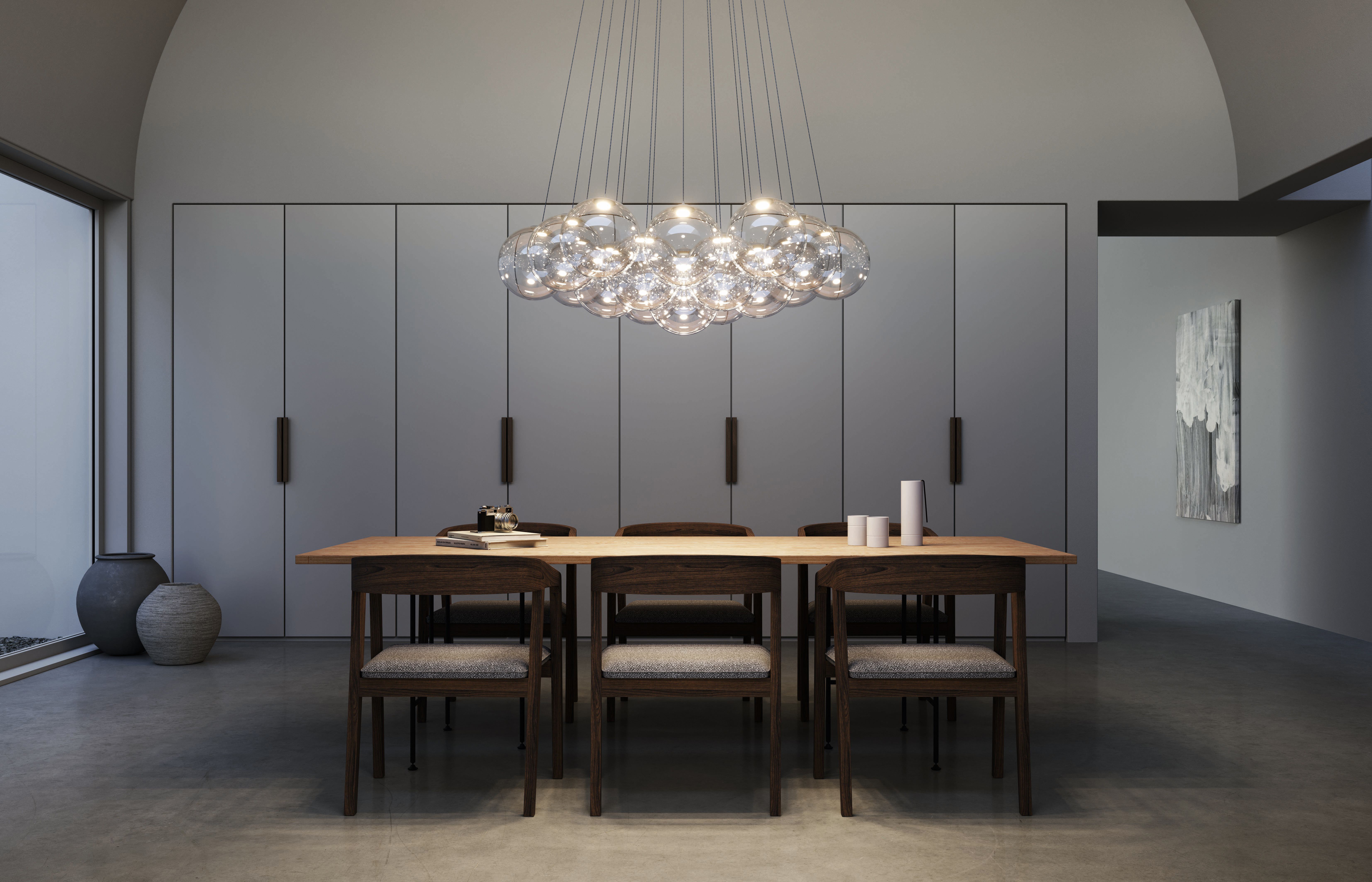 The new Random Cloud suspension lamp by Lodes