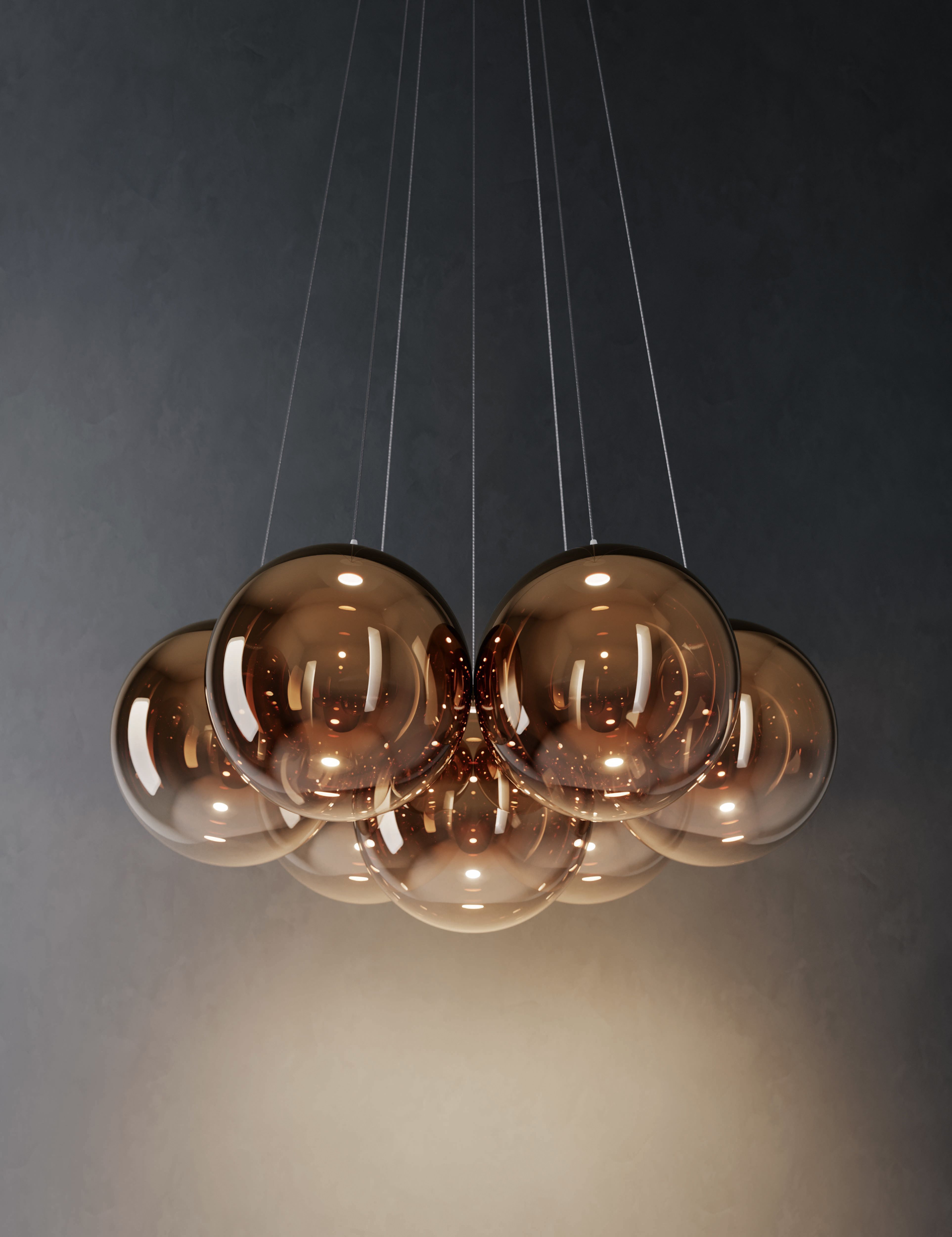 The new Random Cloud suspension lamp by Lodes