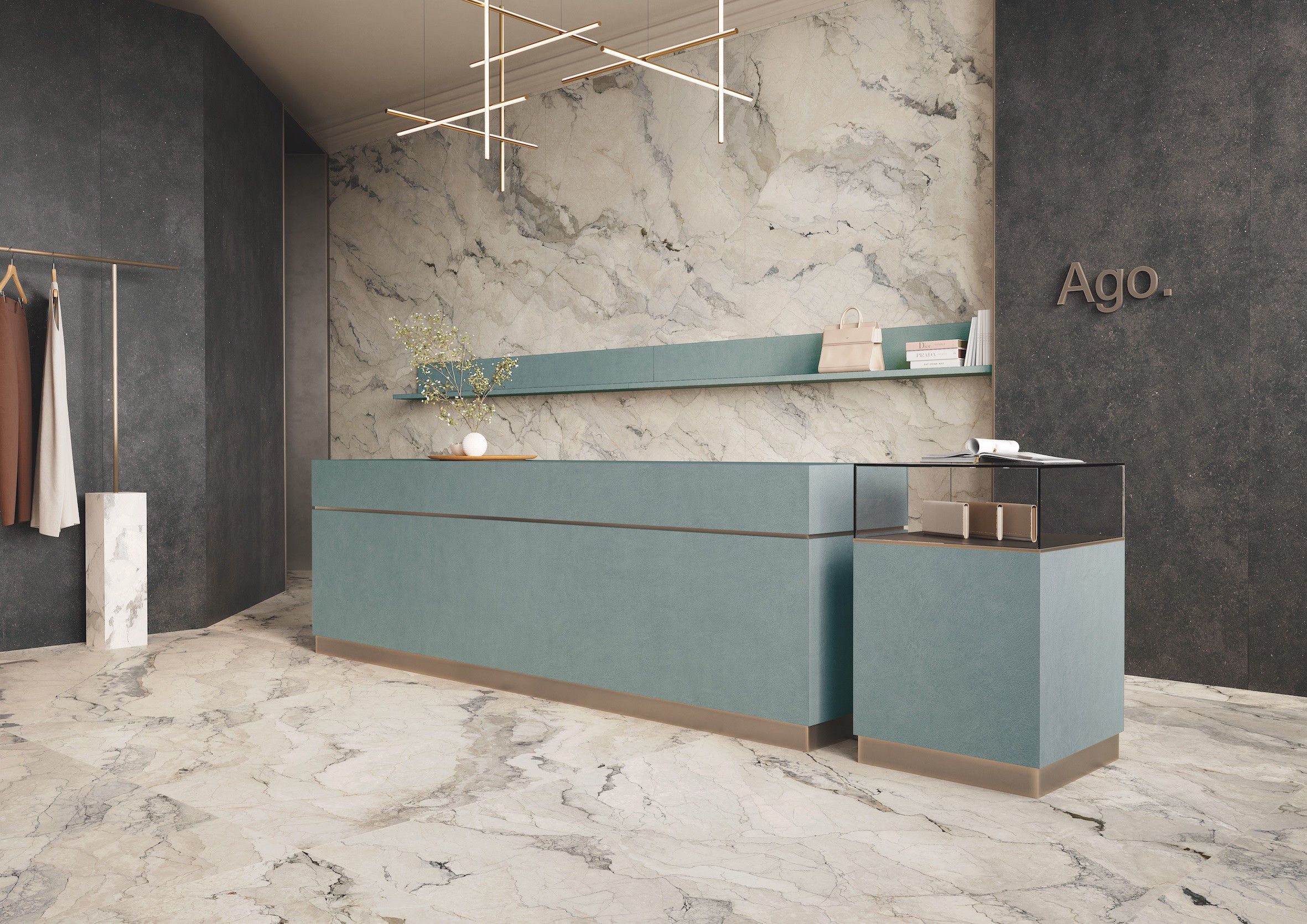 Tre texture in ceramica Fiandre Architectural Surfaces per la ...