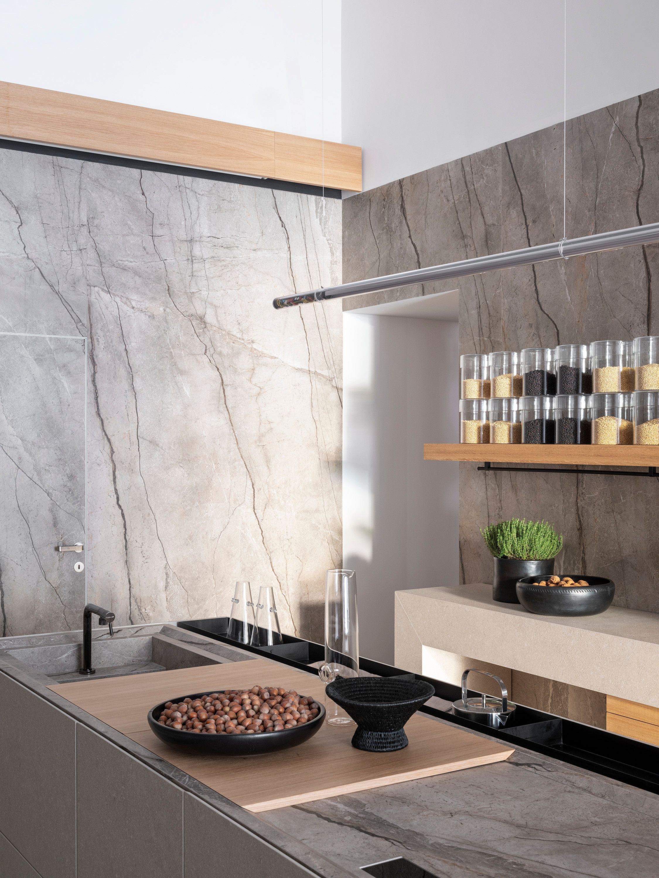 The new showroom dedicated to Marazzi ceramics in Rome