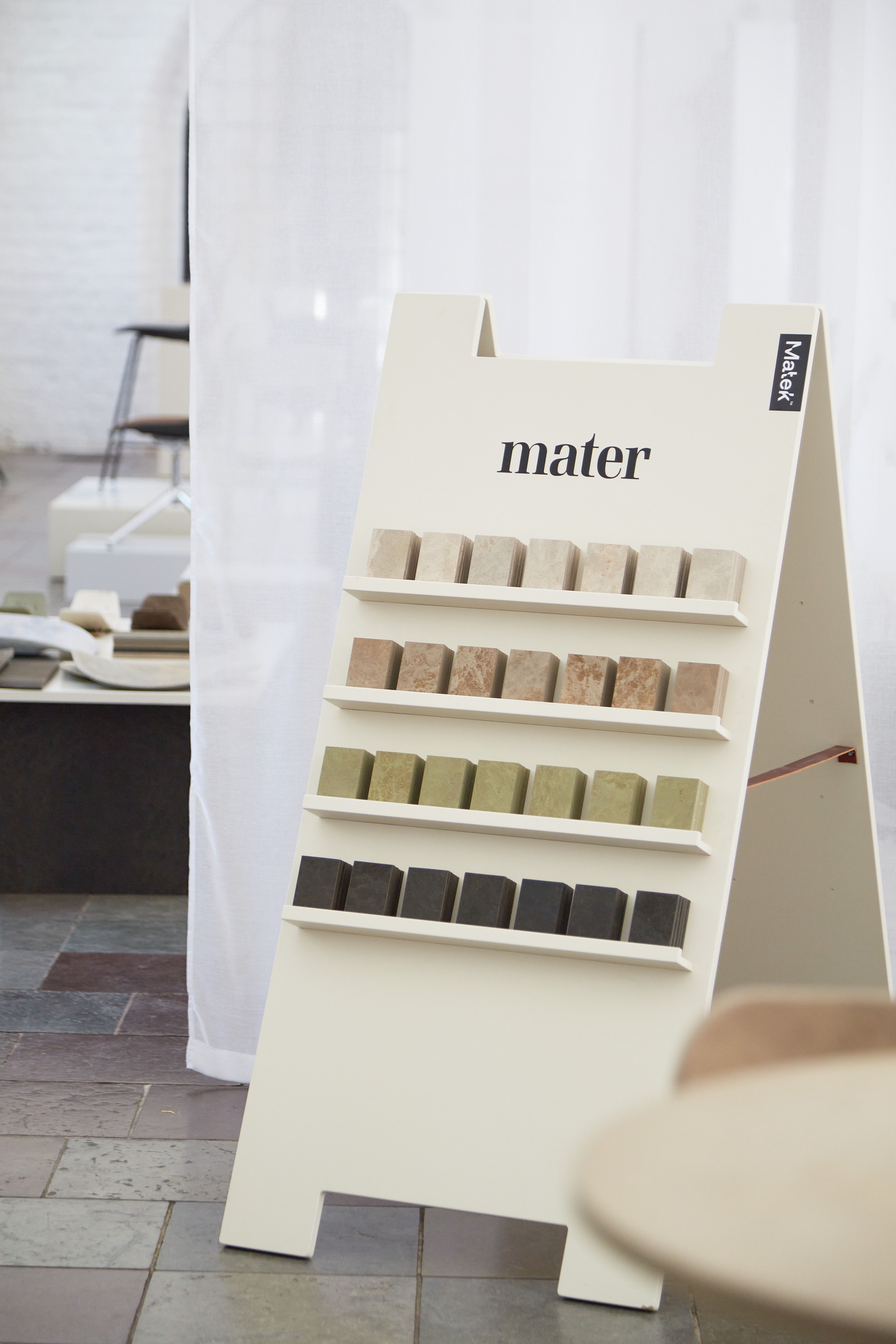 Matek by Mater: Sustainable materials for furniture design