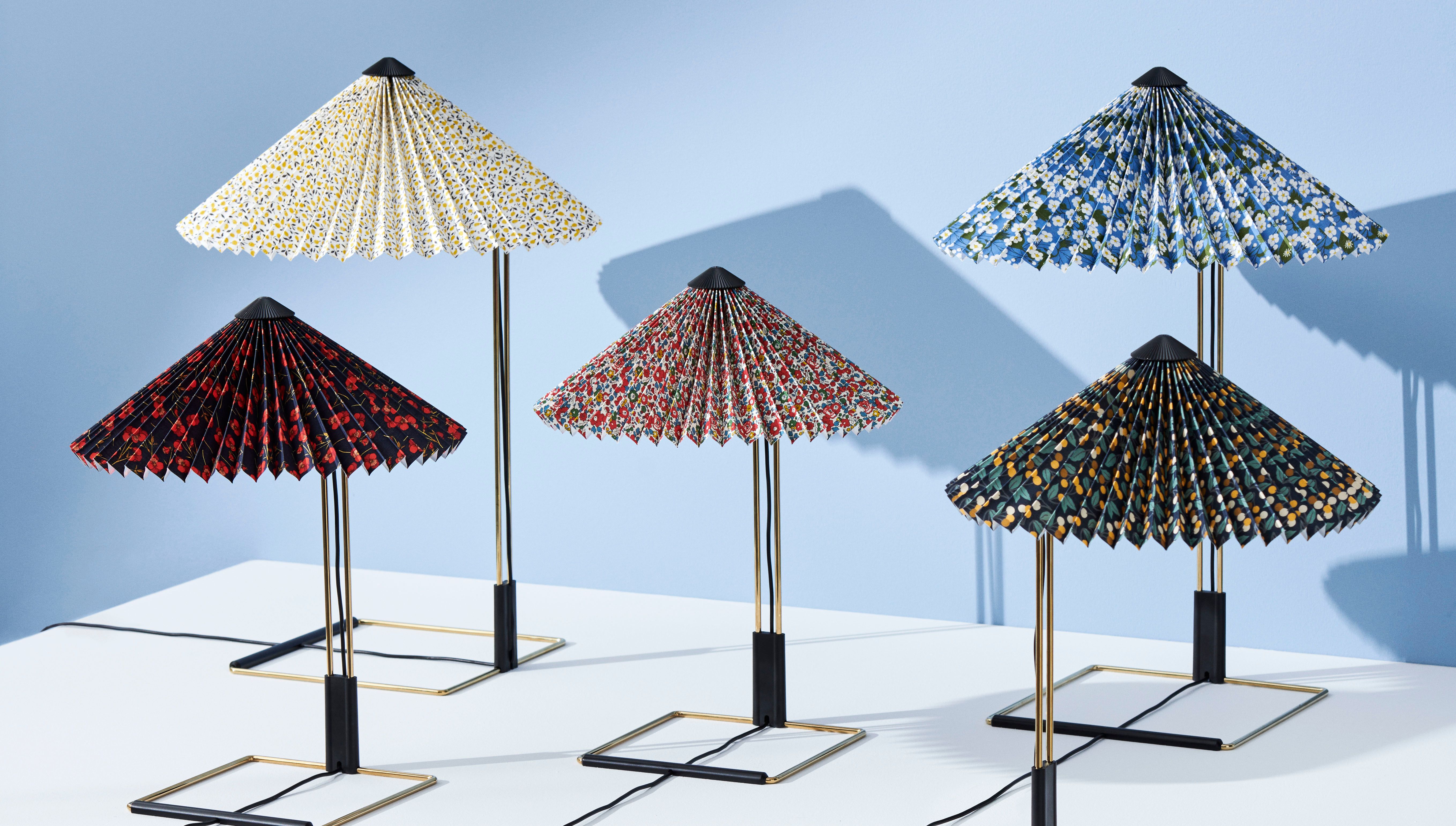 Hay lamps with Liberty floral fabrics