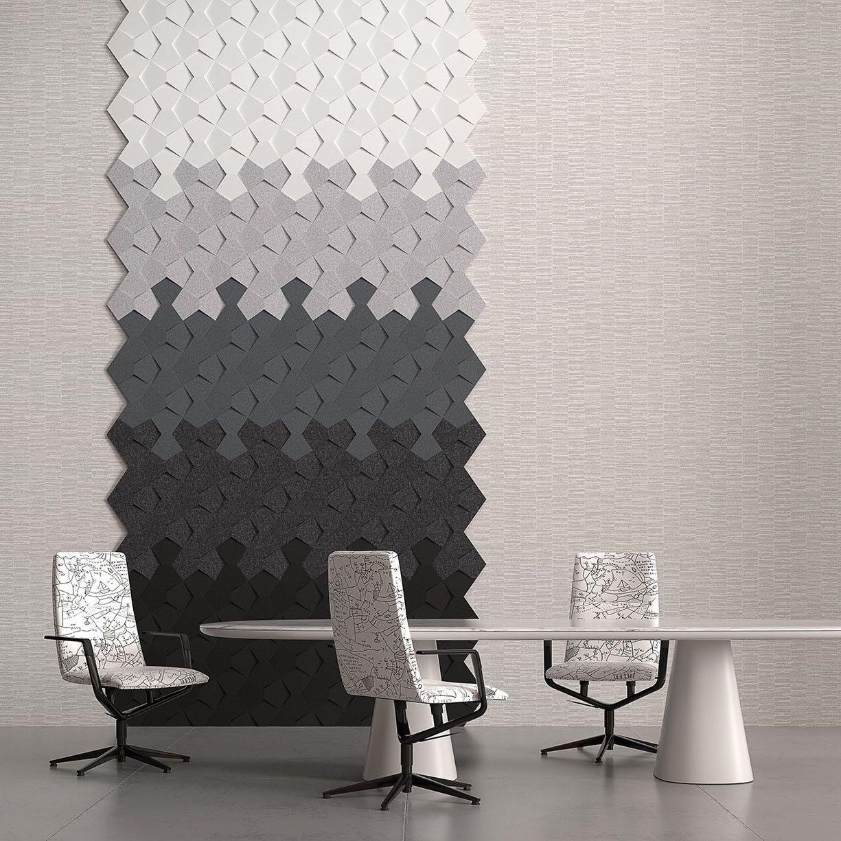 News Pindrop acoustic rigid panels and shapes by Momentum