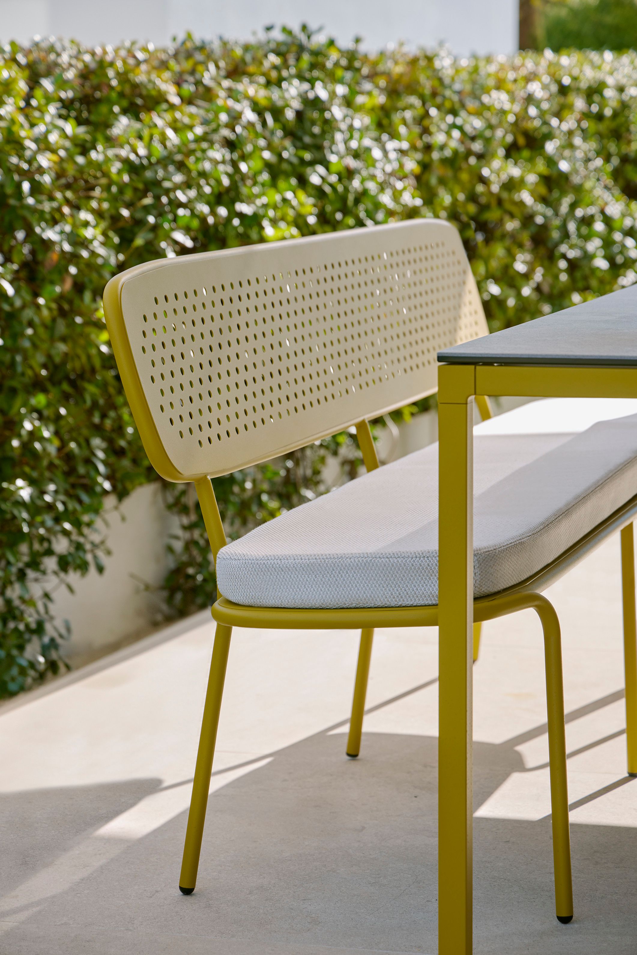 Musola versatile outdoor furniture at the Salone del Mobile.Milano 2024