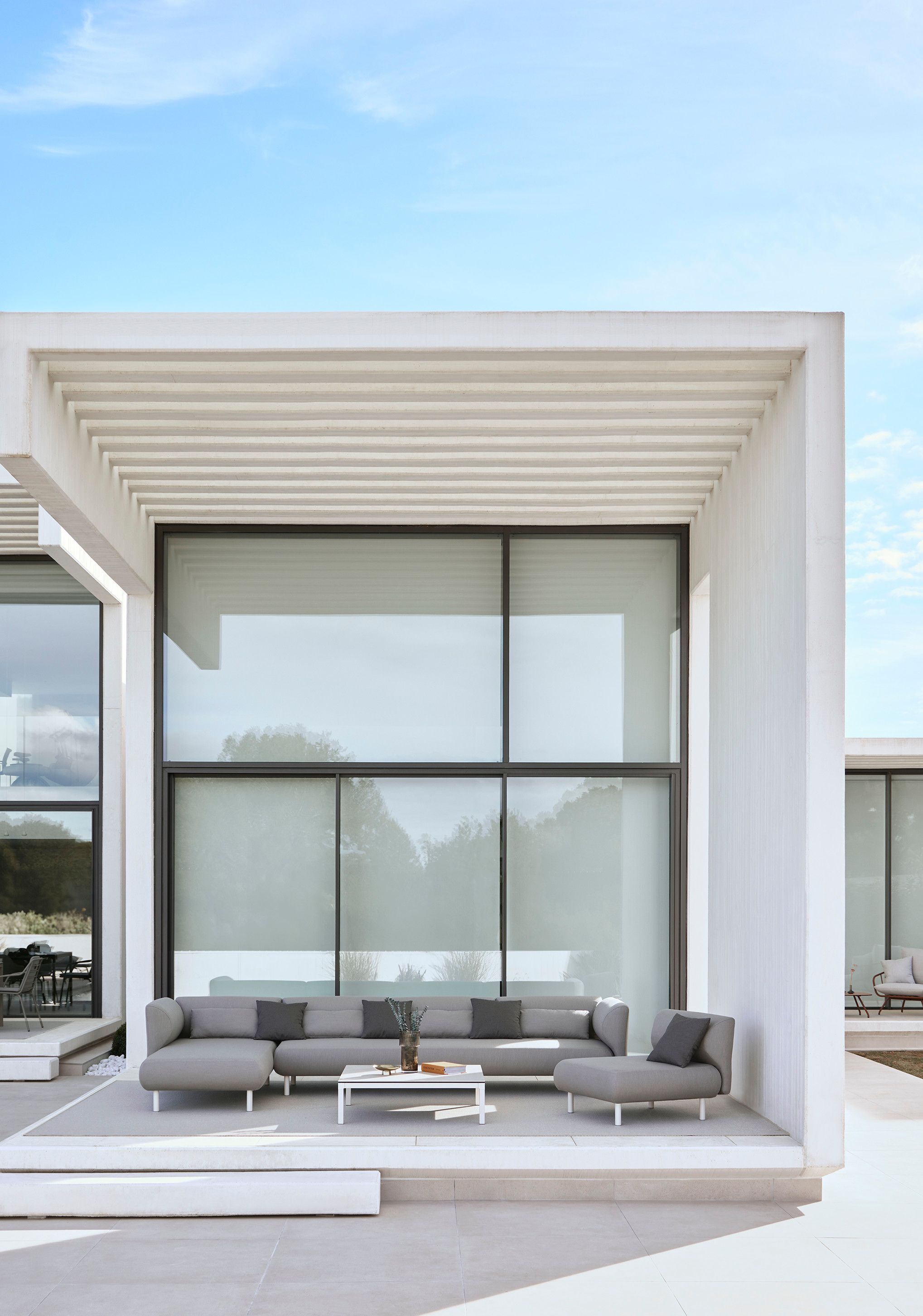 Musola versatile outdoor furniture at the Salone del Mobile.Milano 2024