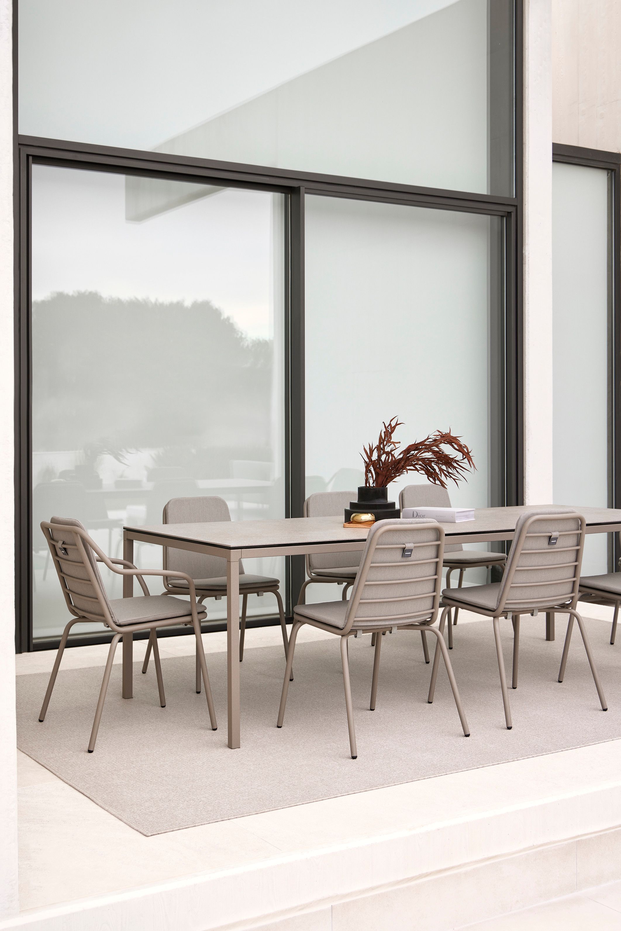 Musola versatile outdoor furniture at the Salone del Mobile.Milano 2024