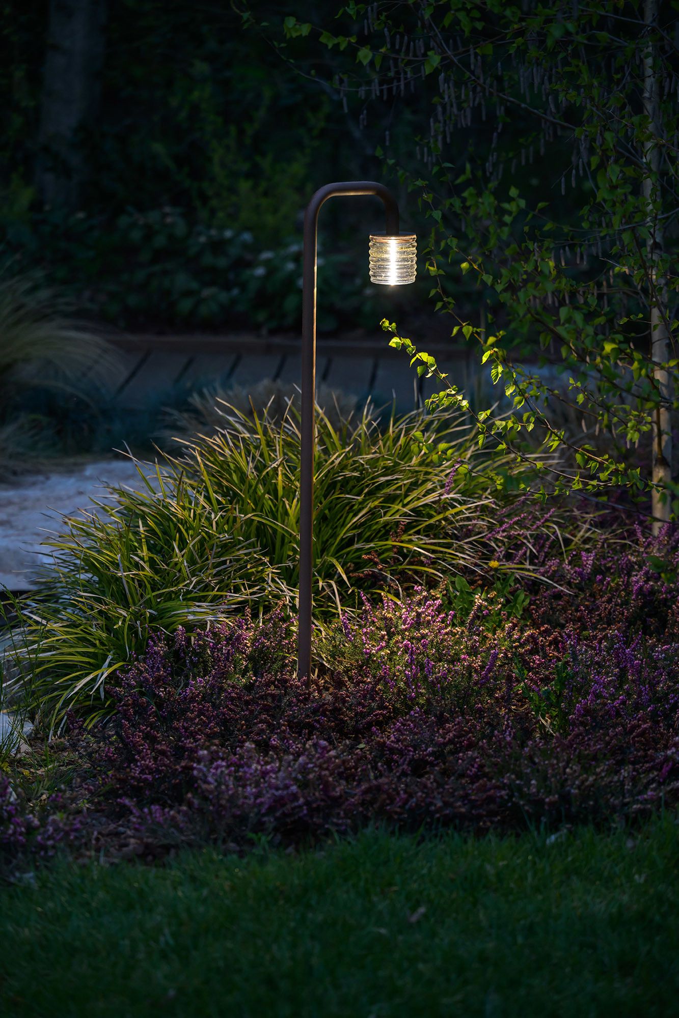 Ripple outdoor lamps by Platek designed by Jan Van Lierde