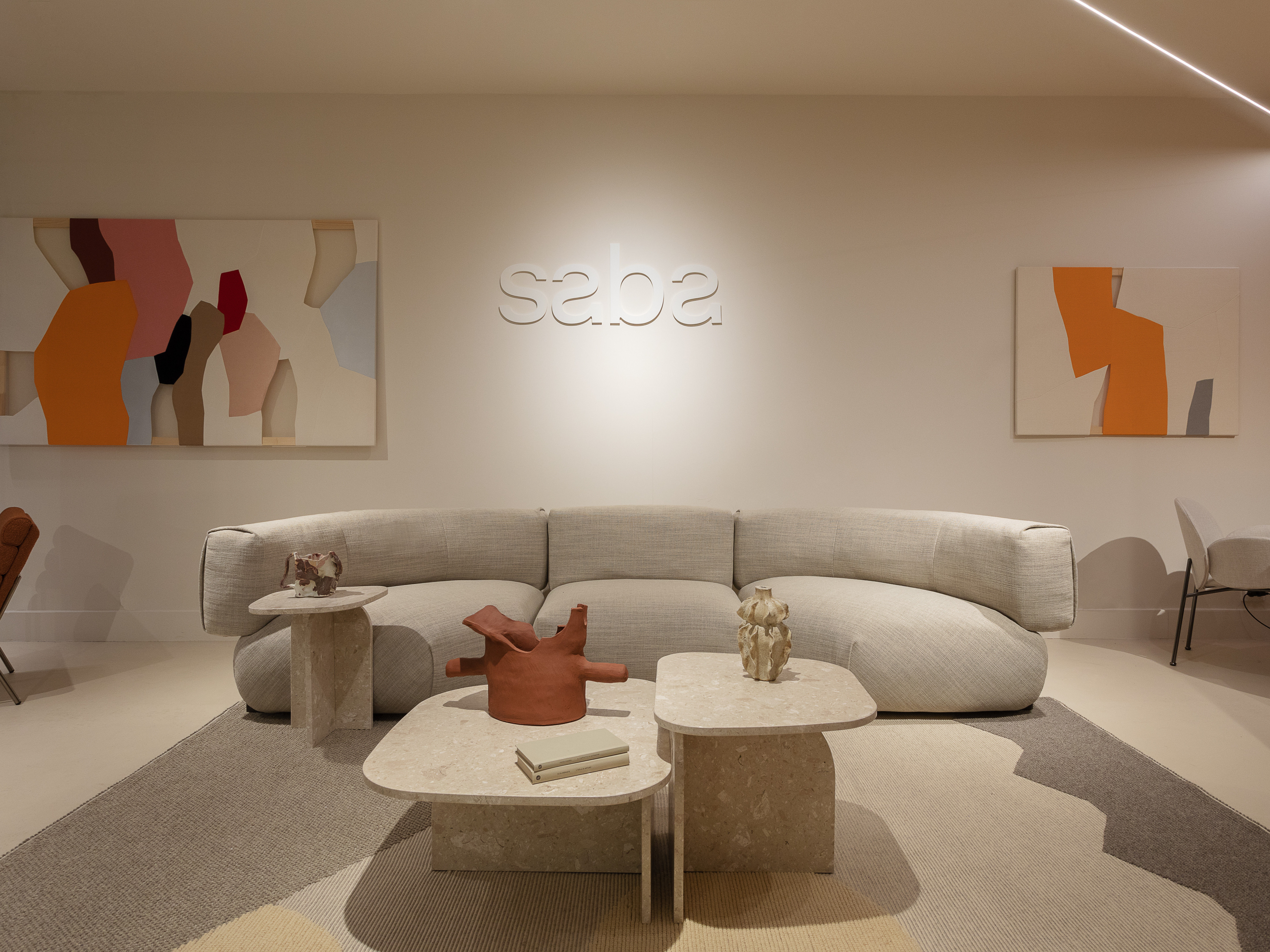 The Saba coffee table by Studiopepe