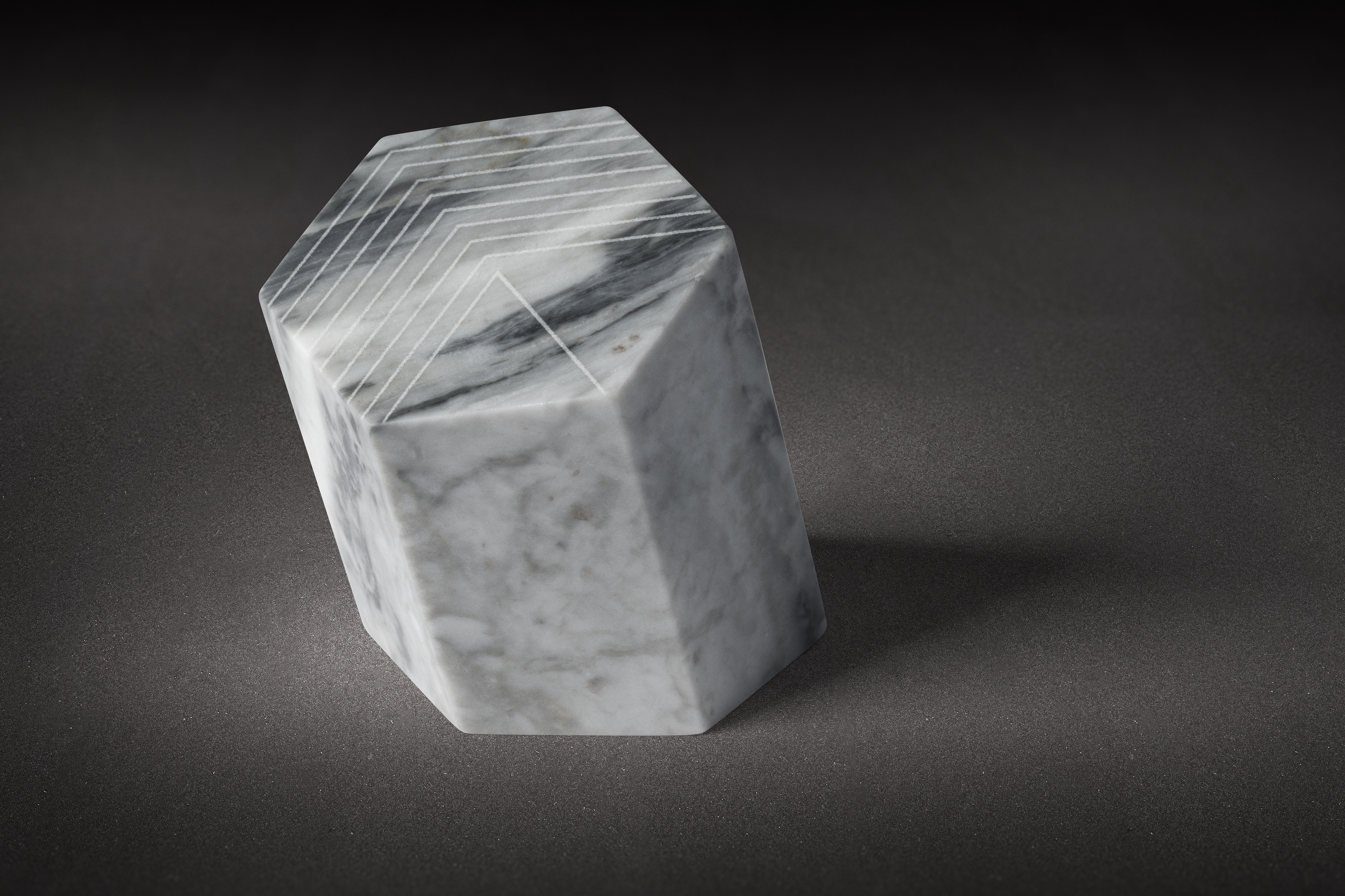 Salvatori Versilia Grey marble for the Archiproducts 2023 designer trophy