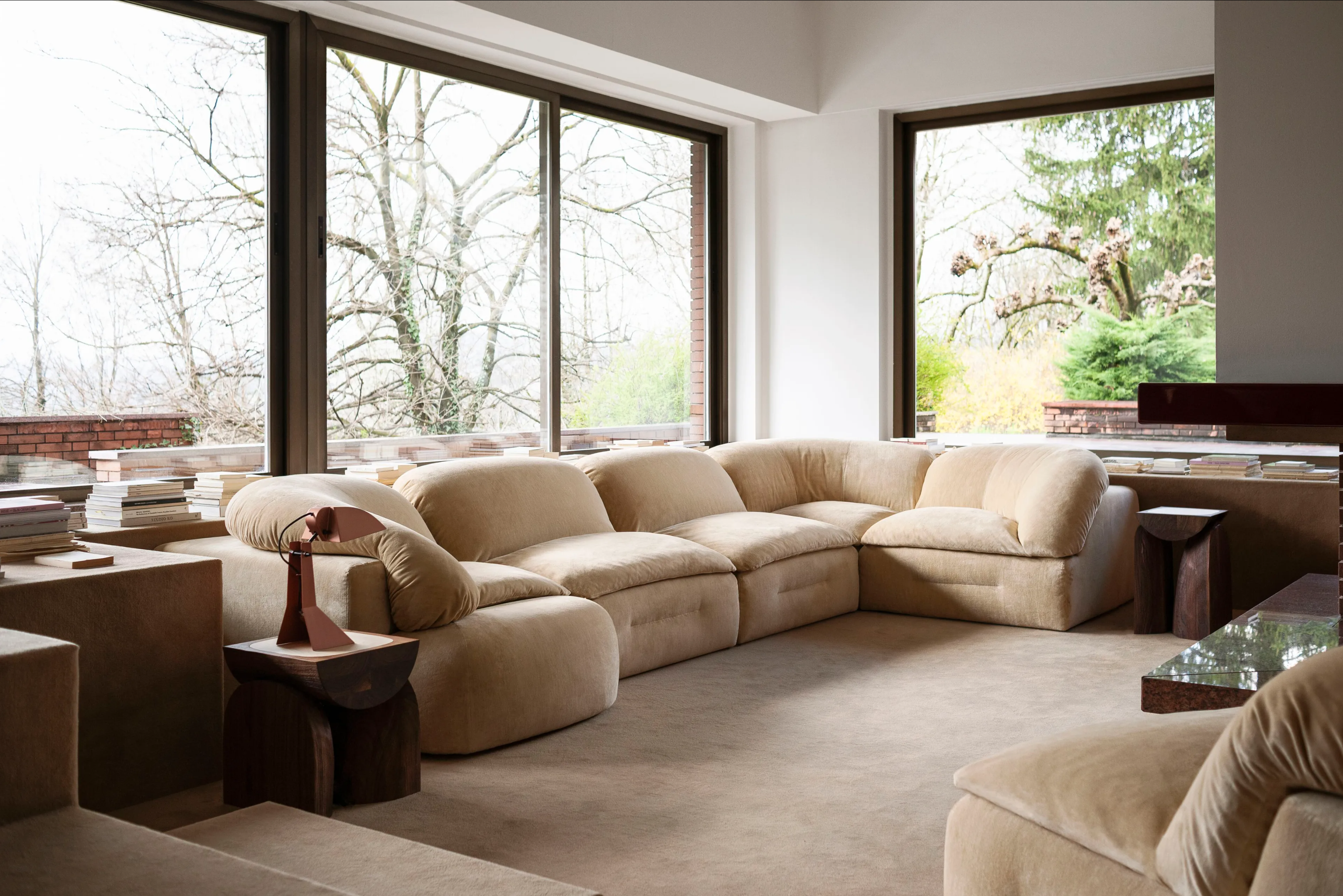 The new Tacchini sofa designed by Faye Toogood