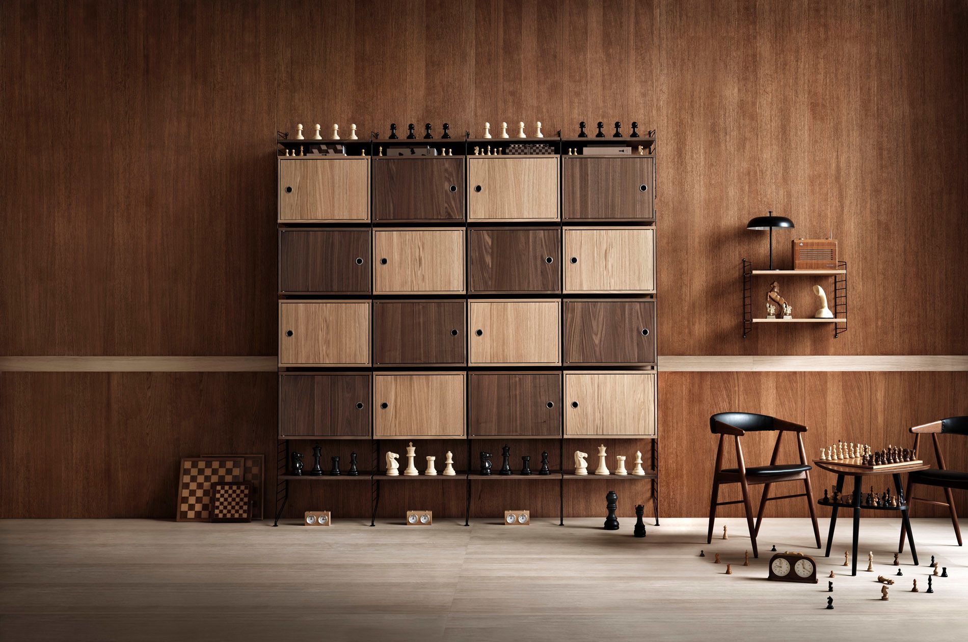 75th anniversary of String System, the iconic shelf by String Furniture