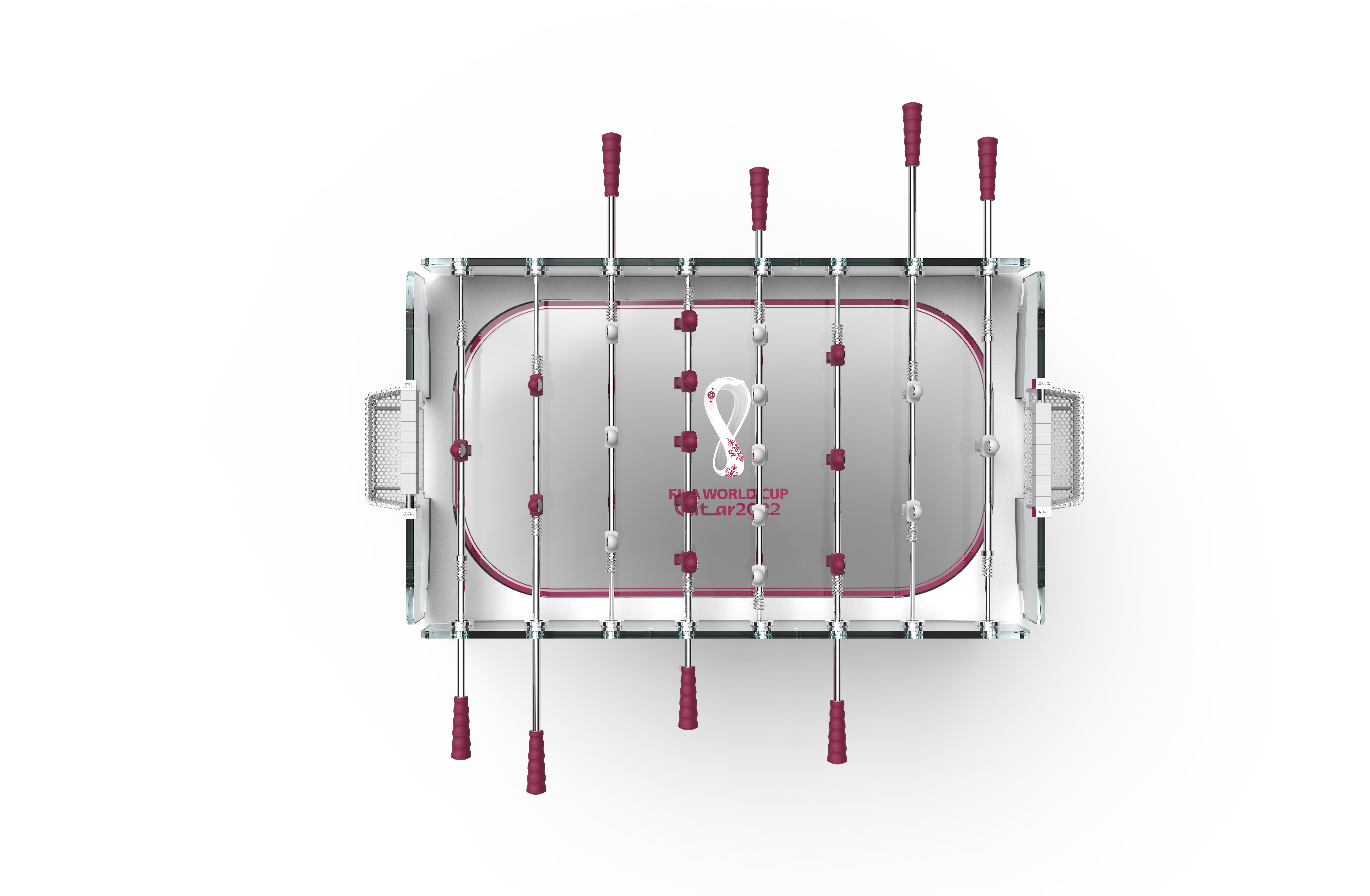The Teckell foosball table for the FIFA World Cup Qatar 2022