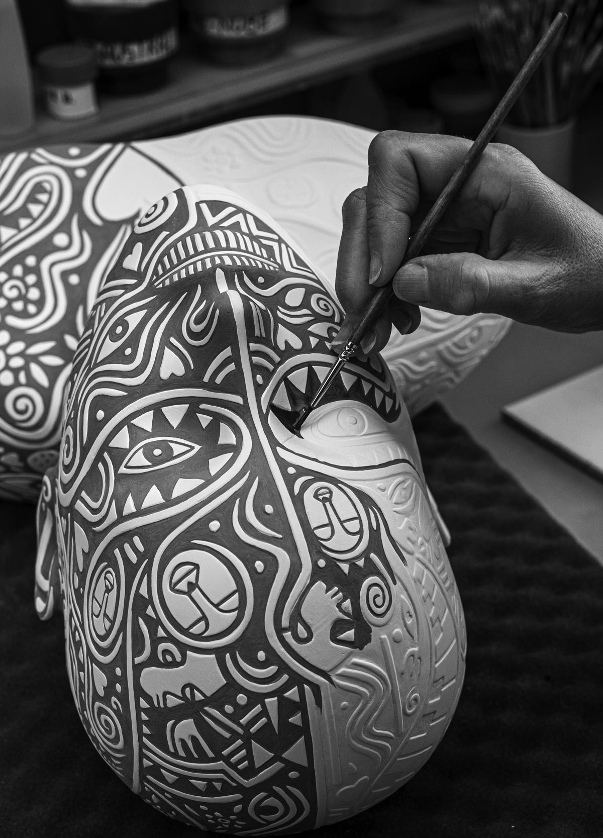 The Lladró porcelain sculptures from the Limited Edition The Dreamer by Láolú