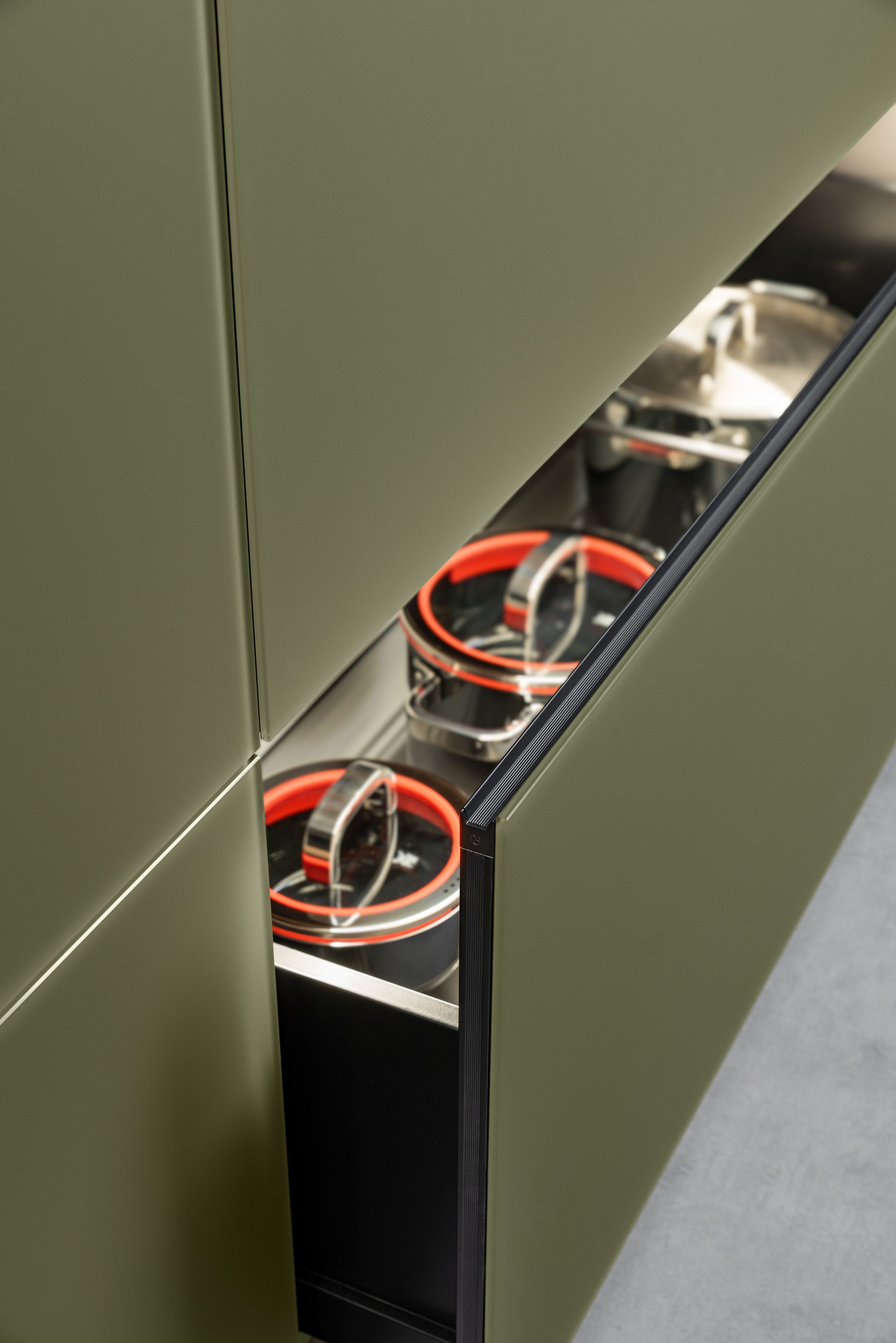 The restyling of the NEW LOGICA kitchen by Valcucine