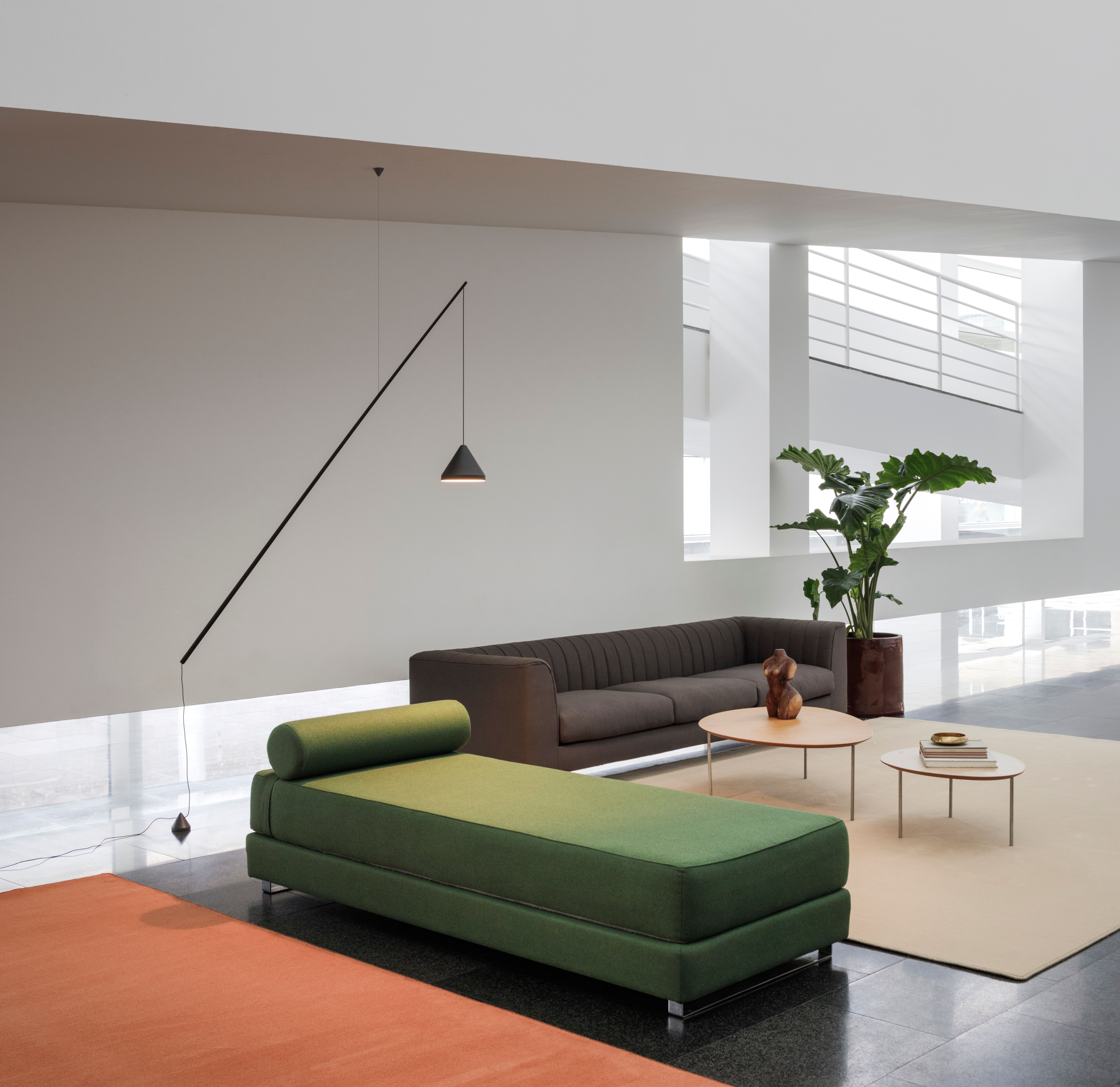 Vibia floor lamps designed by Ichiro Iwasaki, Arik Levy and Diego Fortunato