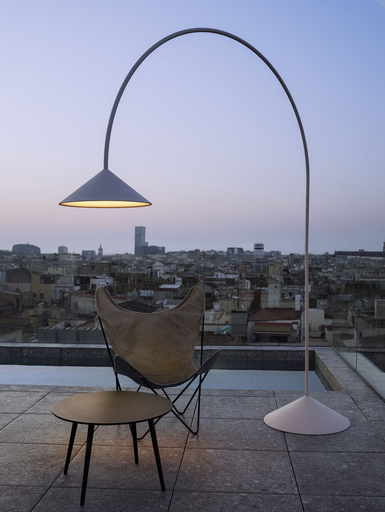 Illuminate the poolside with Vibia outdoor lamps