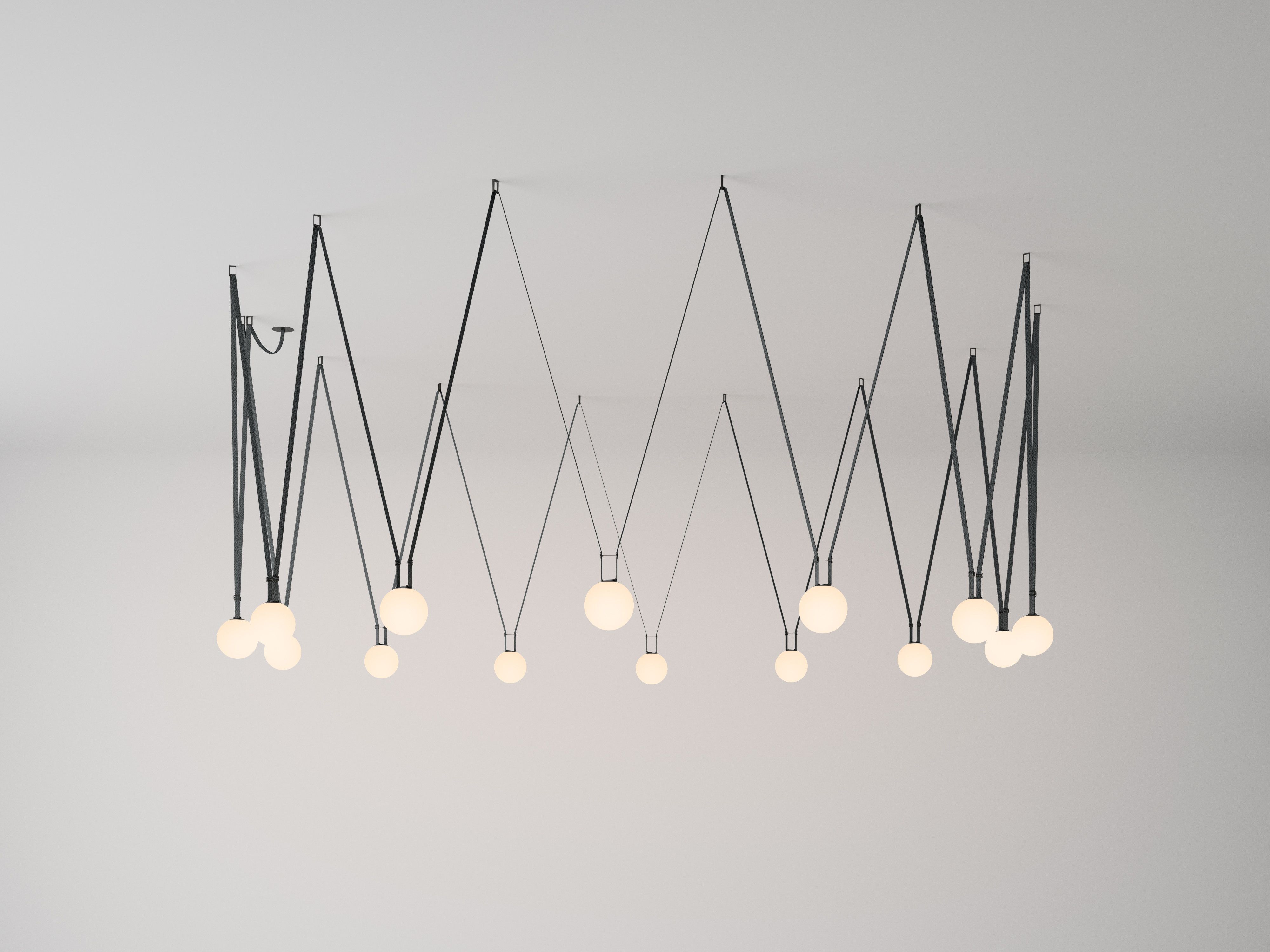 Plusminus pendant lighting system by Vibia and Stefan Diez