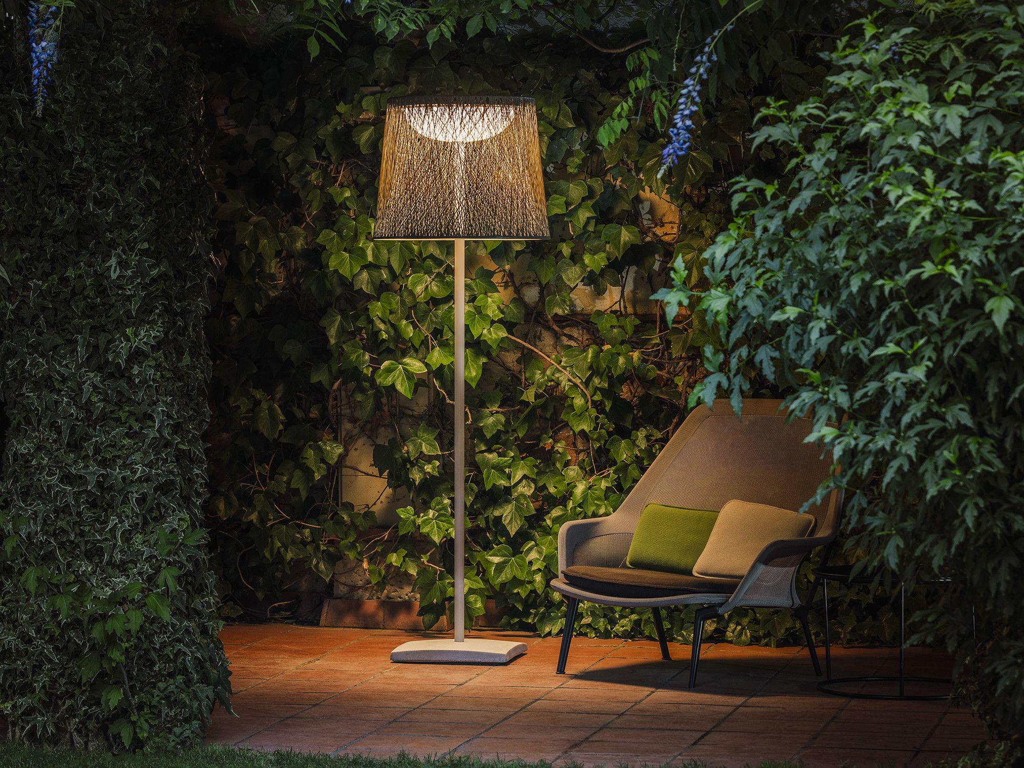 Illuminate the poolside with Vibia outdoor lamps