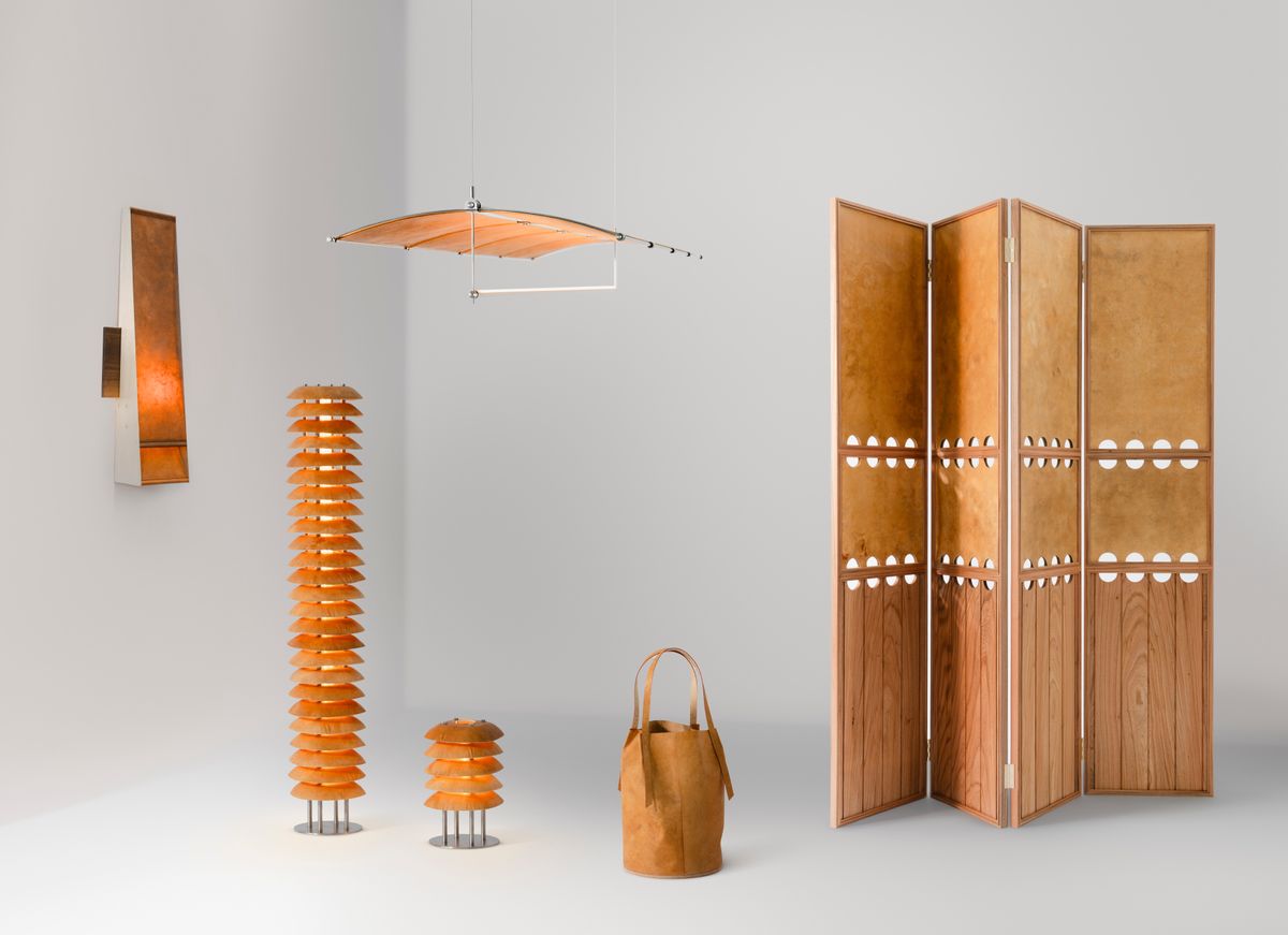 MycoWorks introduces design pieces using of Reishi™, the brand's ...