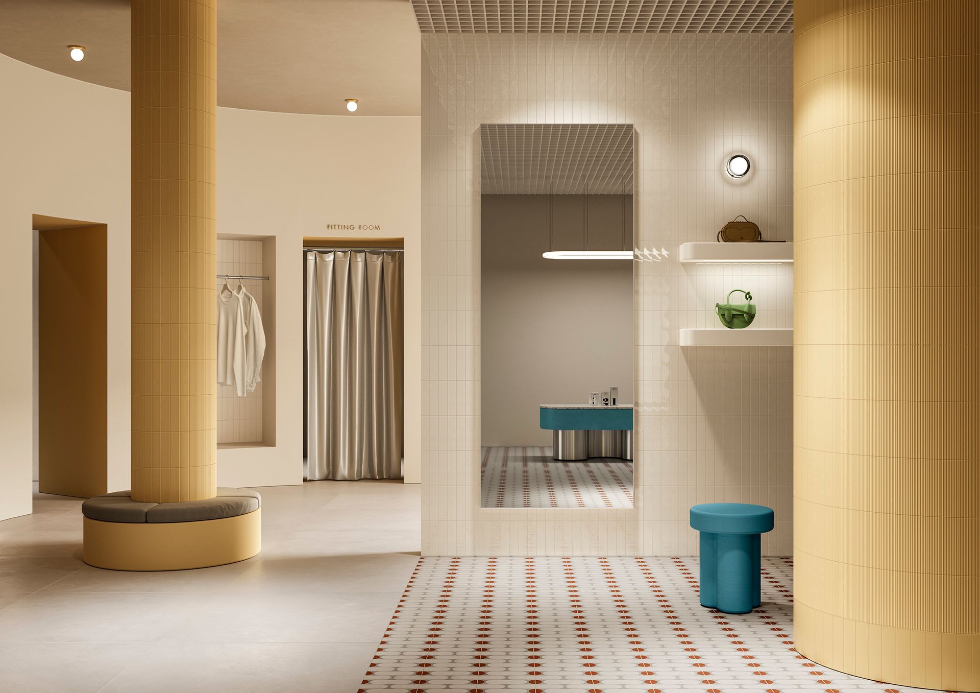 The new Beat ceramic tile by Eccentrico
