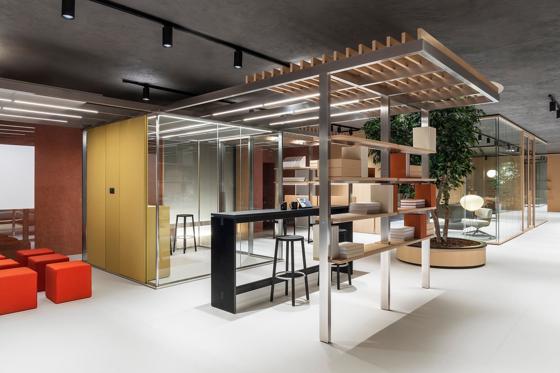 The new Citterio showroom in the Sirone headquarters