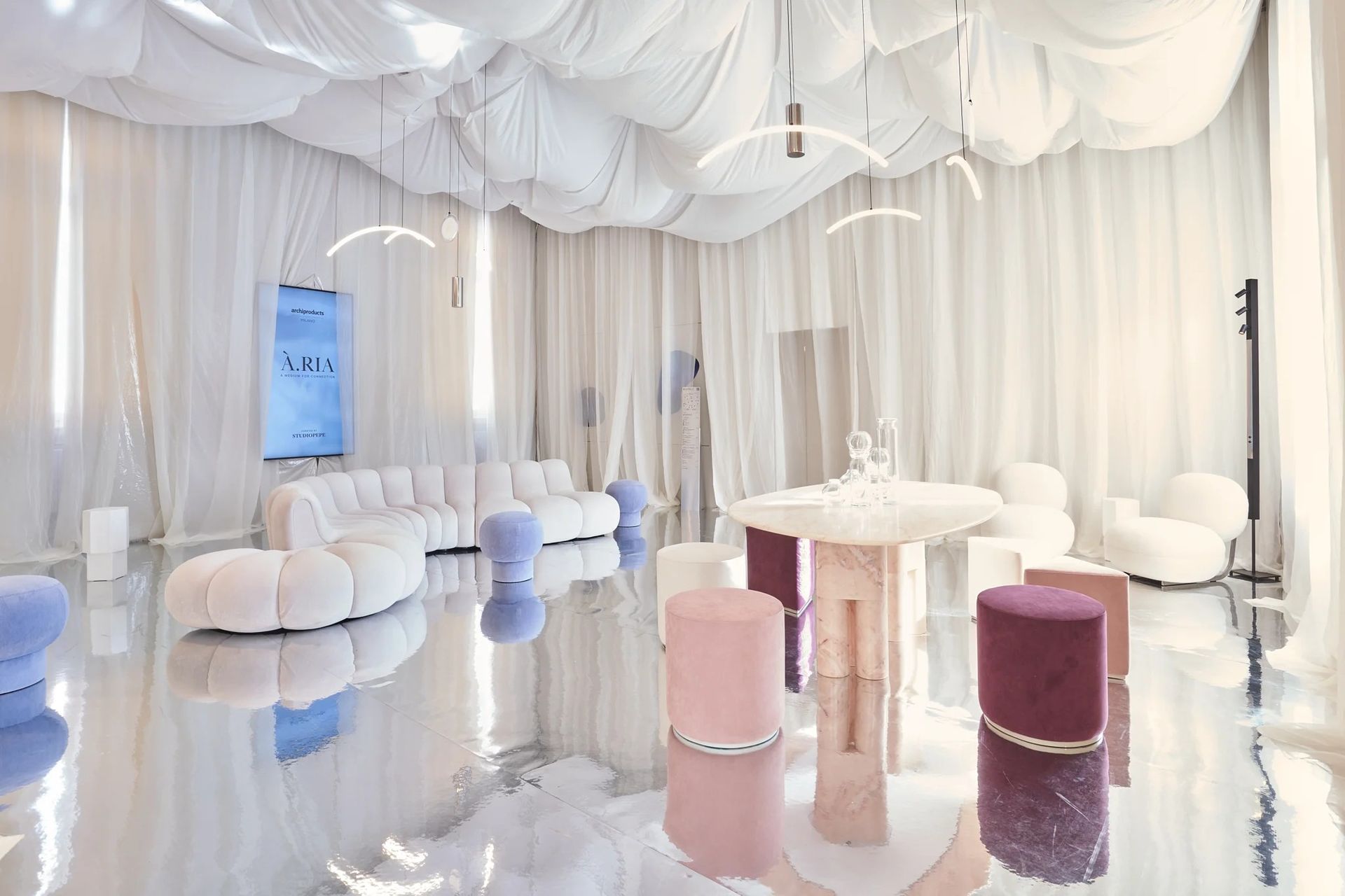 'Aria' is the Archiproducts Milano 2025 project by Studiopepe