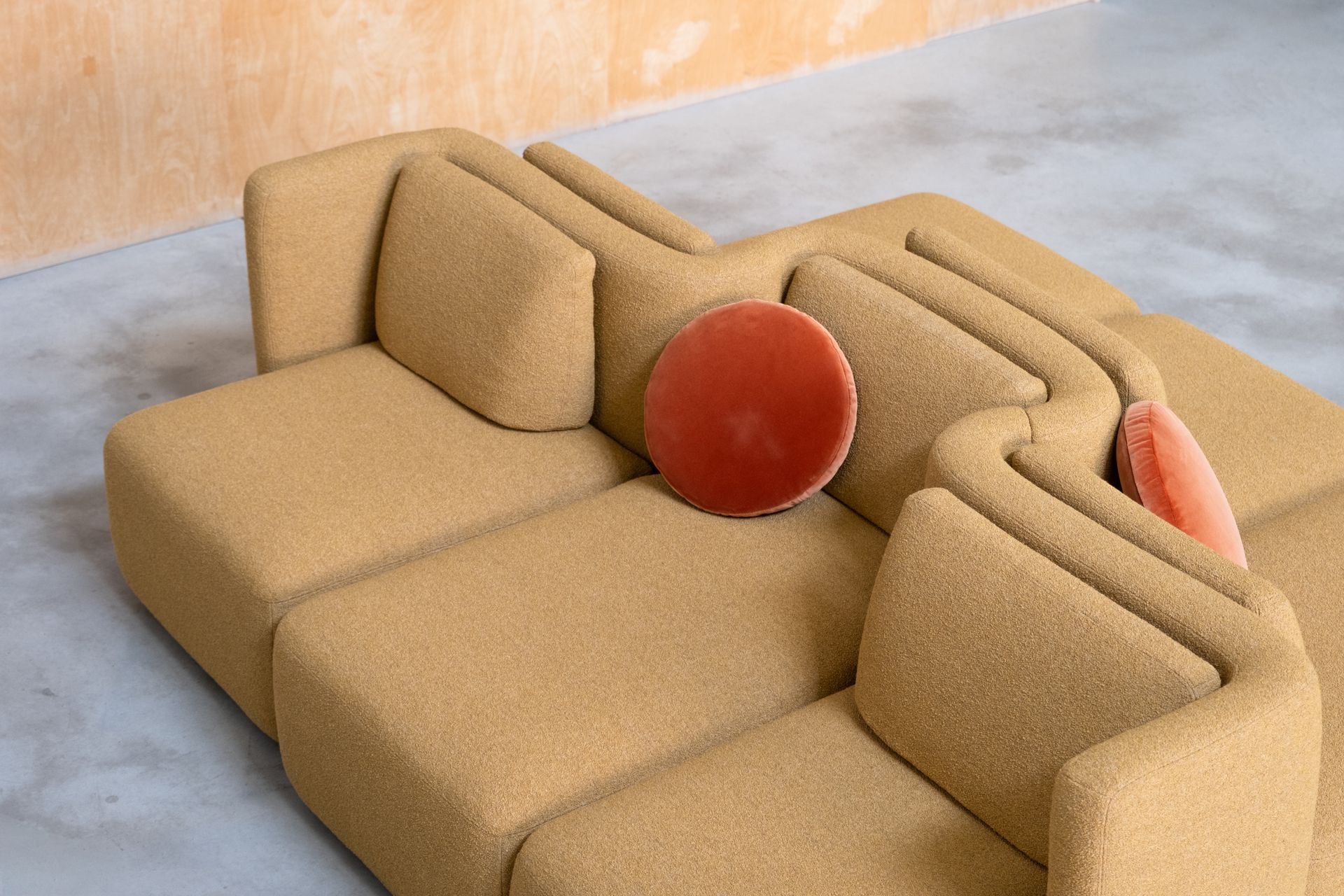 Saba furniture at the Nomad Lobby in the Lake Como Design Festival 2025