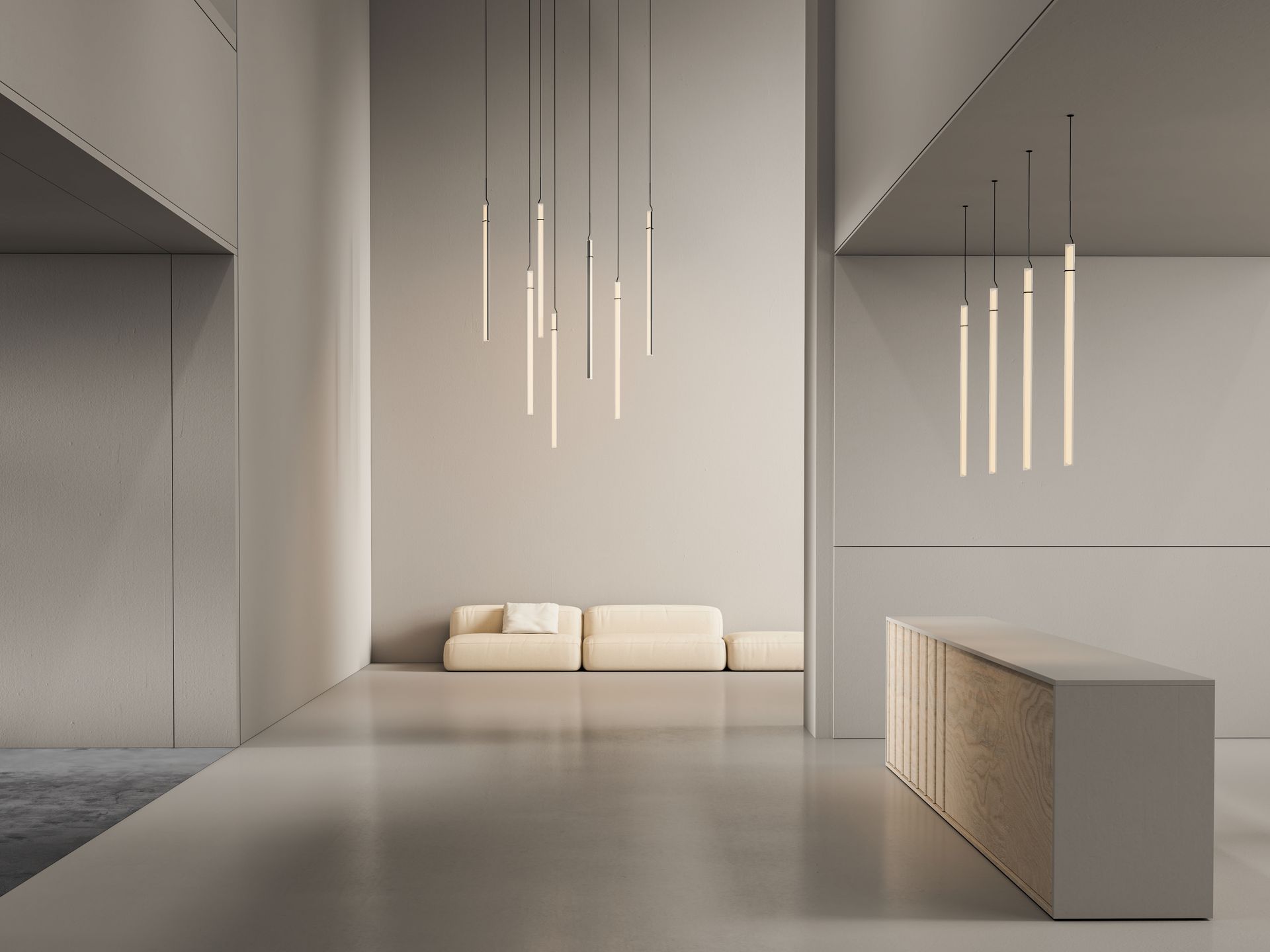 The new installation and connection system for Vibia pendant lamps
