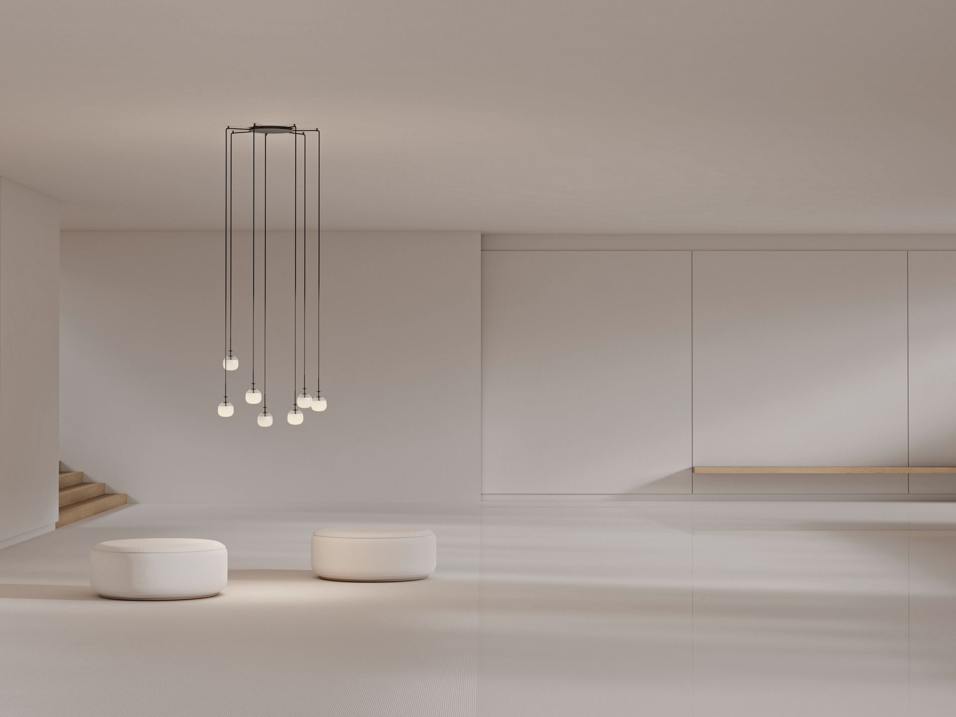 The new installation and connection system for Vibia pendant lamps