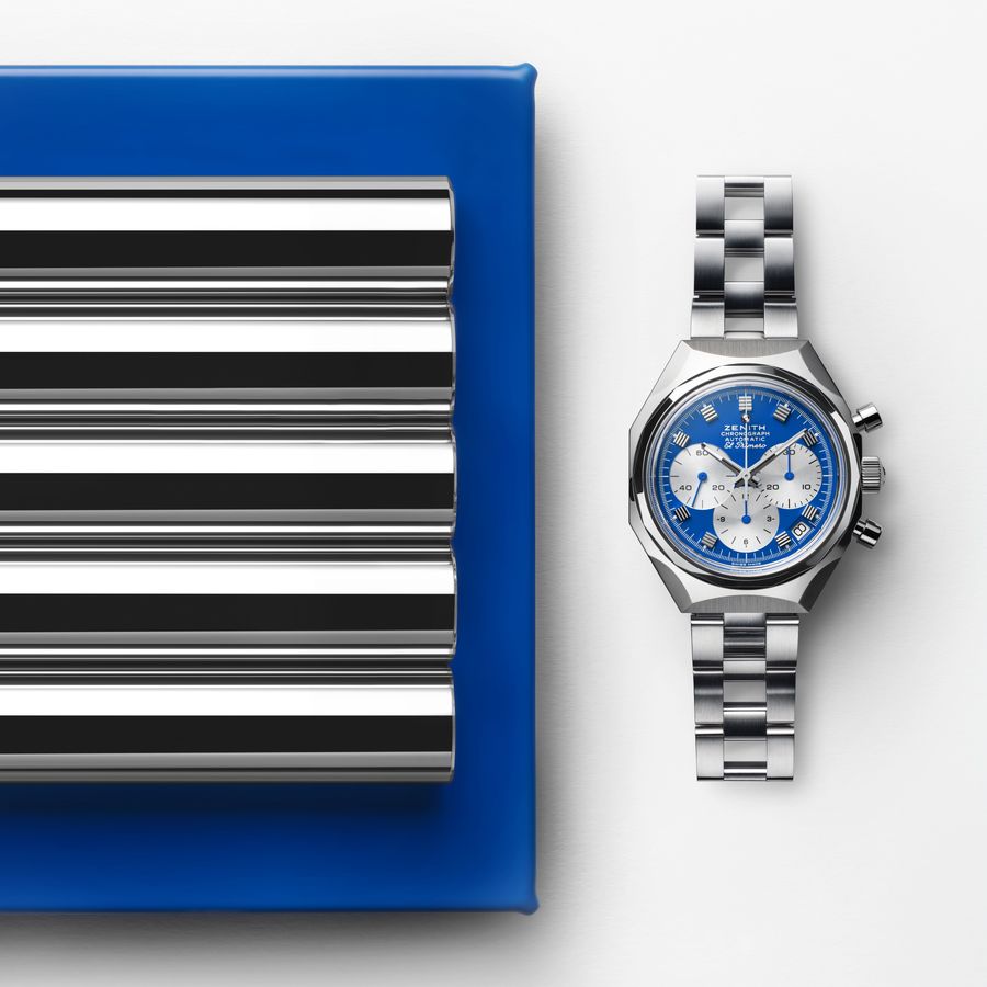 The ZENITH and USM Modular Furniture Capsule Collection of watches