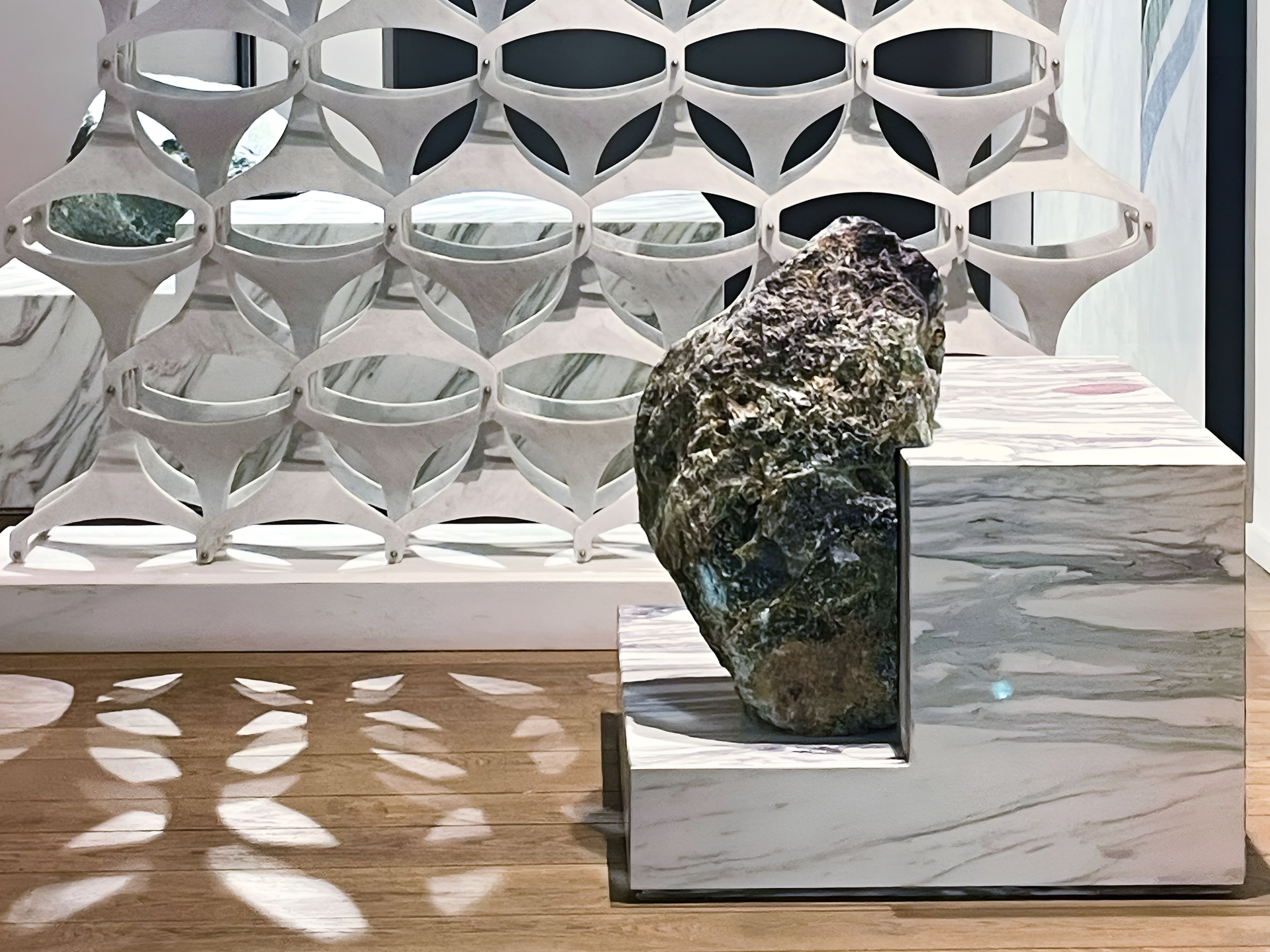 Budri marble furniture designed by Patricia Urquiola at Fuorisalone 2024